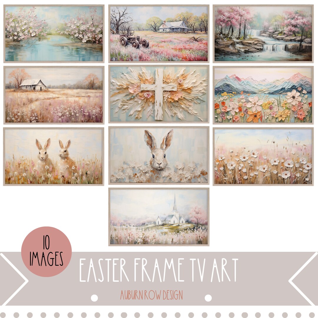 Easter Samsung Frame TV Art, Easter Frame TV Art, Easter TV Screensaver ...