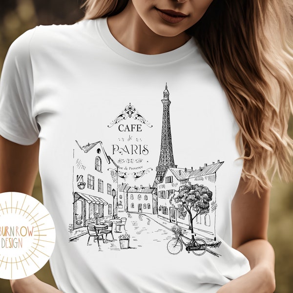 Paris Tee Shirt for Women - Etsy