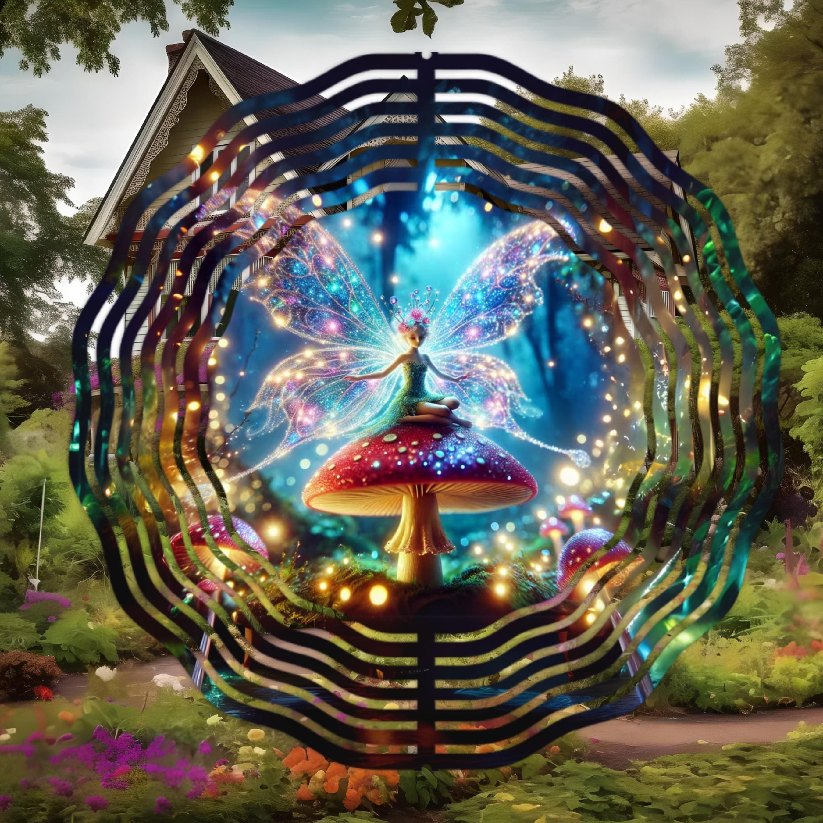 Fairy Wind Spinner PNG, Fairy Wind Spinner Sublimation File, Fairy Wind ...
