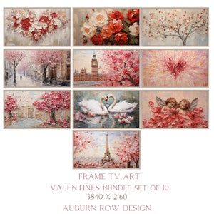 Valentine's Day Frame TV Art, Valentine's Frame TV Art, Samsung Frame ...