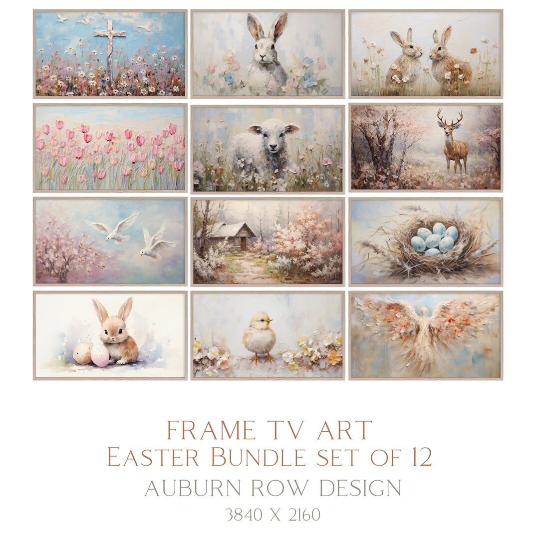 Easter Samsung Frame TV Art, Easter Frame TV Art, Easter TV Screensaver ...
