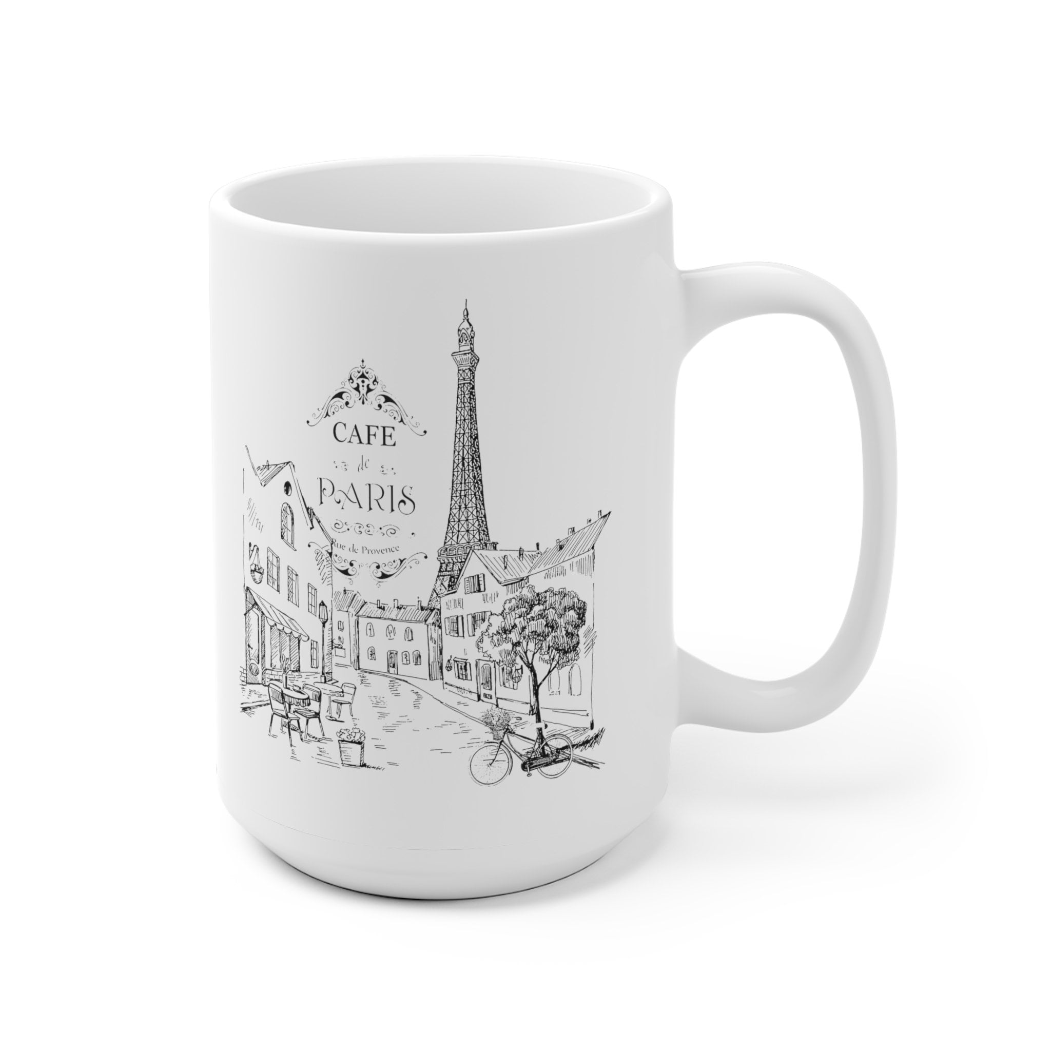 Paris Coffee Mug, Paris Mugs, Paris France Coffee Mug, Paris France ...