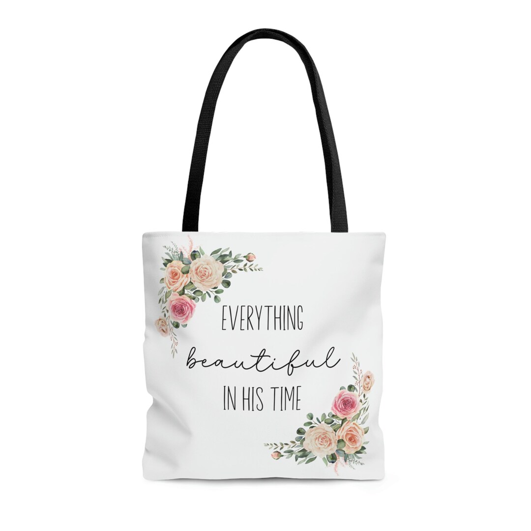 Christian Tote Bag Bible Bag Christian Merch Jesus Tote Bag Christian ...