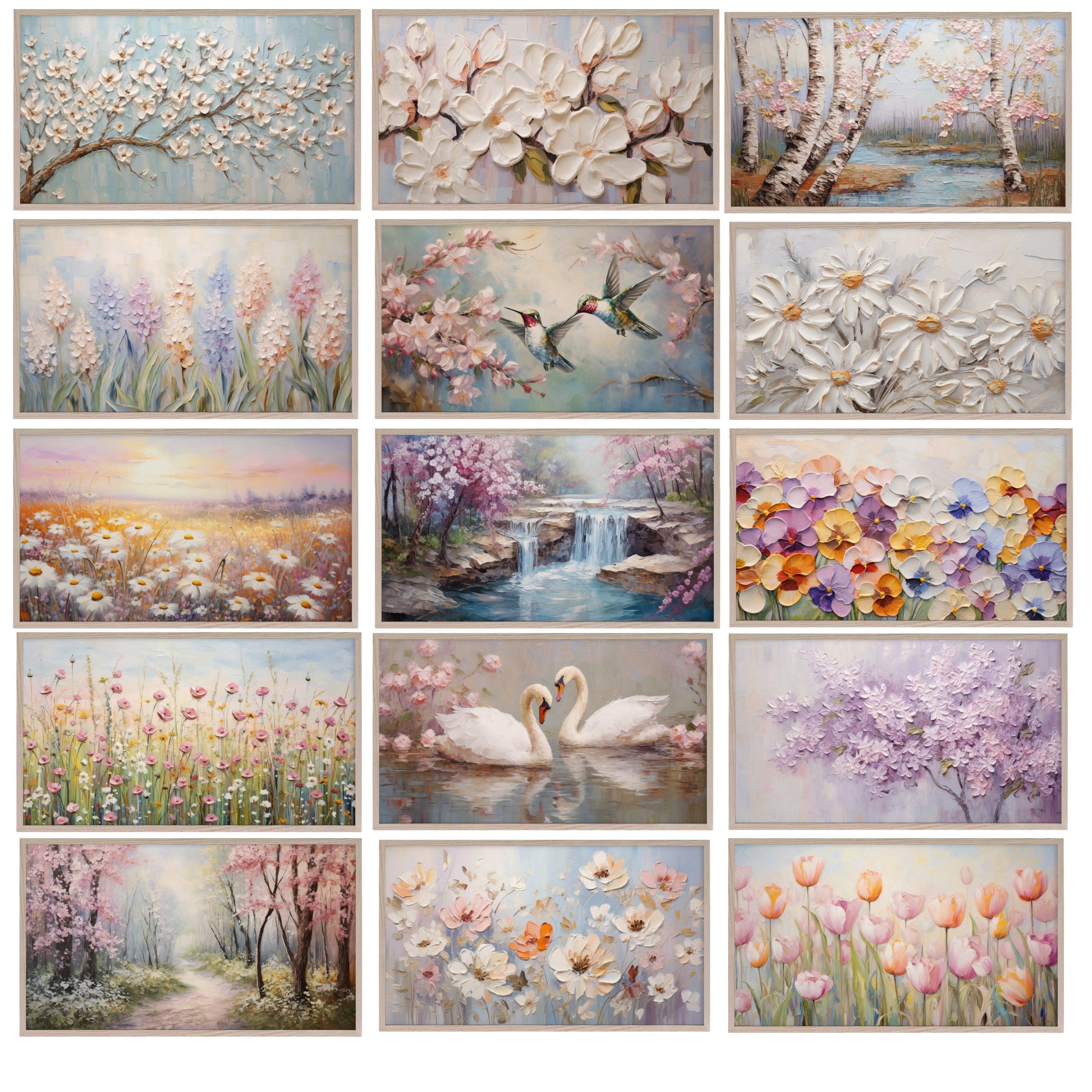 Spring Frame TV Art, Spring Samsung Frame TV Art, Spring TV Art, Spring ...