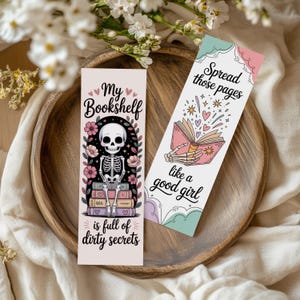 Romantasy Bookmark PNG, Romantasy Bookmark Digital Download, Printable ...