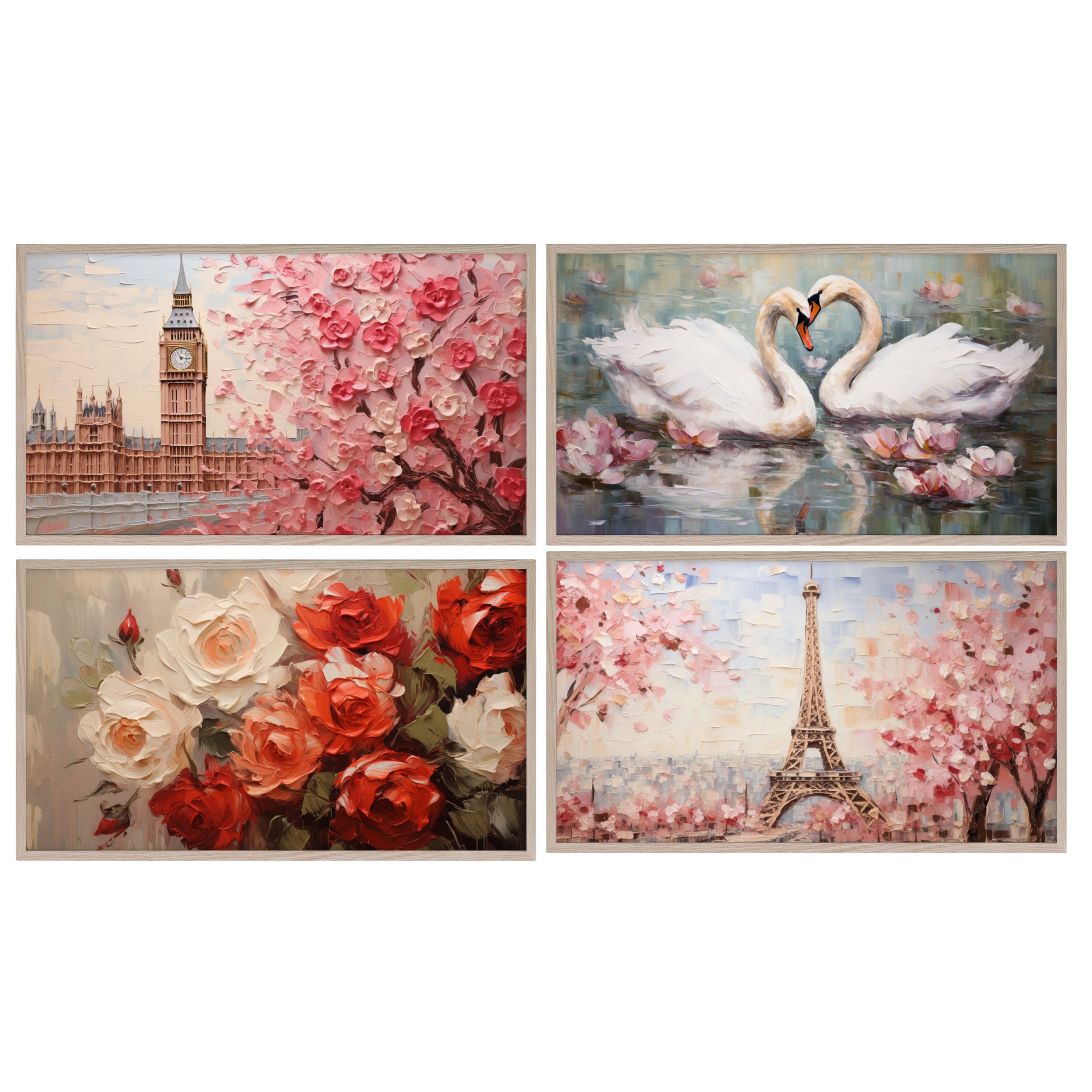 Valentine's Day Frame TV Art, Valentine's Frame TV Art, Samsung Frame ...