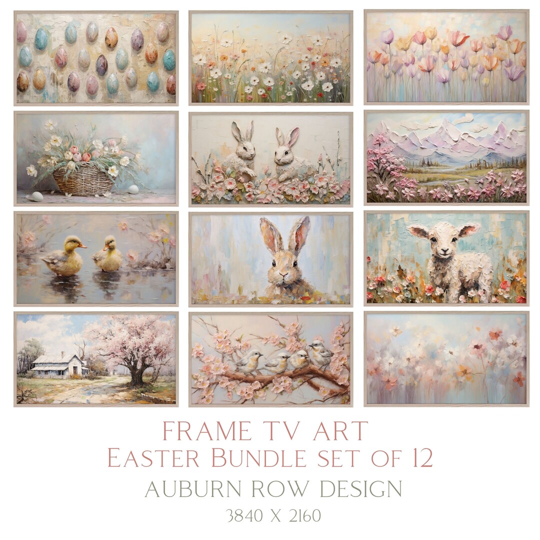 Easter Samsung Frame TV Art, Easter Frame TV Art, Easter TV Screensaver ...