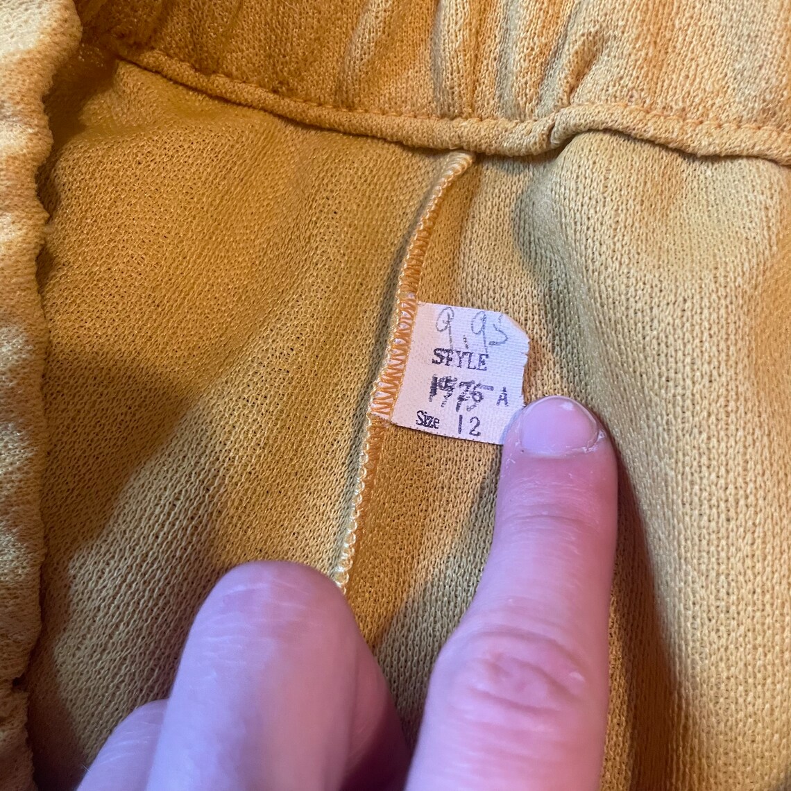 DEADSTOCK 1970s High Waisted Wide Leg Pleated Mustard Yellow Slacks! - Etsy