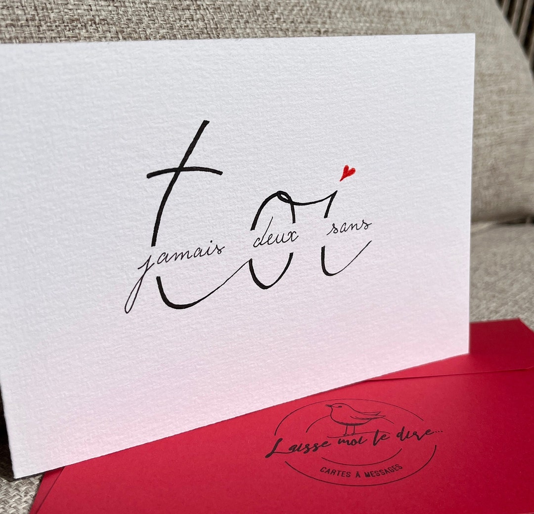 Love Card, Complicity Card, Love Declaration Card. - Etsy