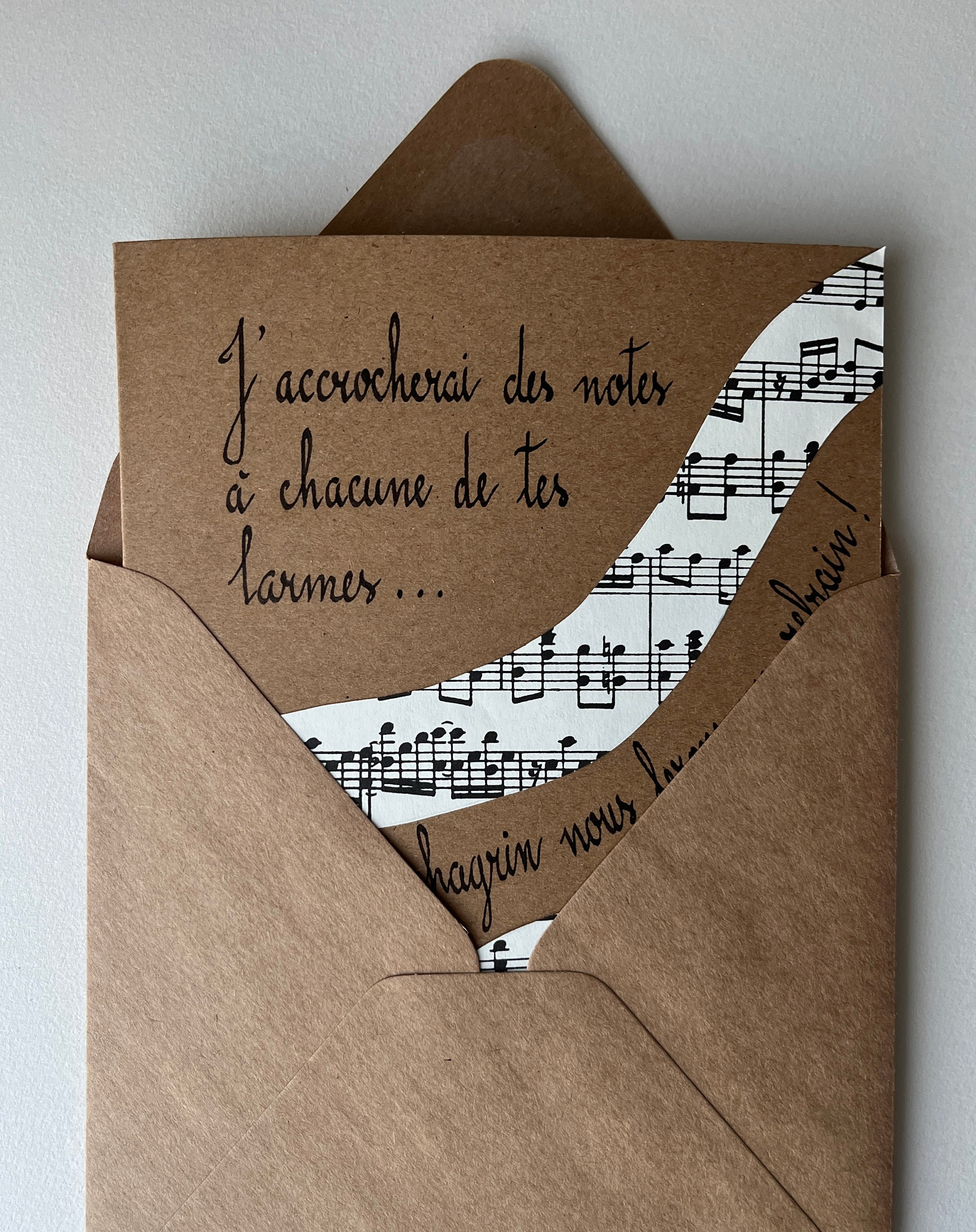 Carte sur le chagrin, carte de deuil, carte de consolation. - Etsy France