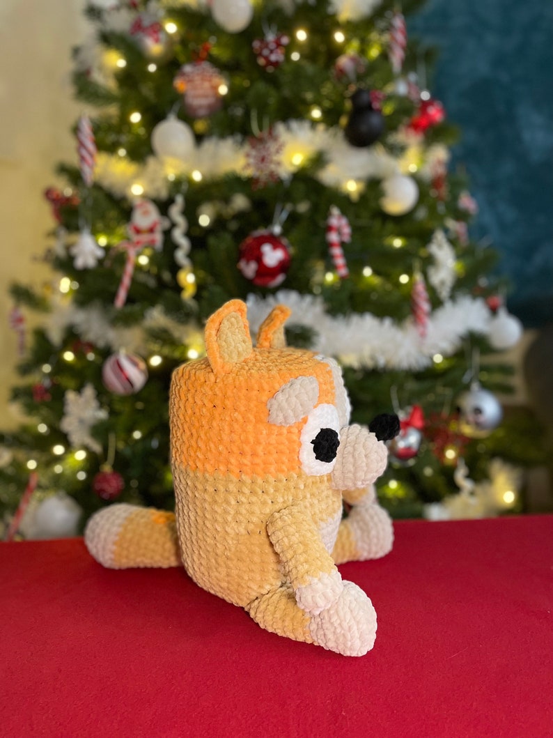 Crochet Bluey Teddy/bingo Teddy (to Order) - Etsy
