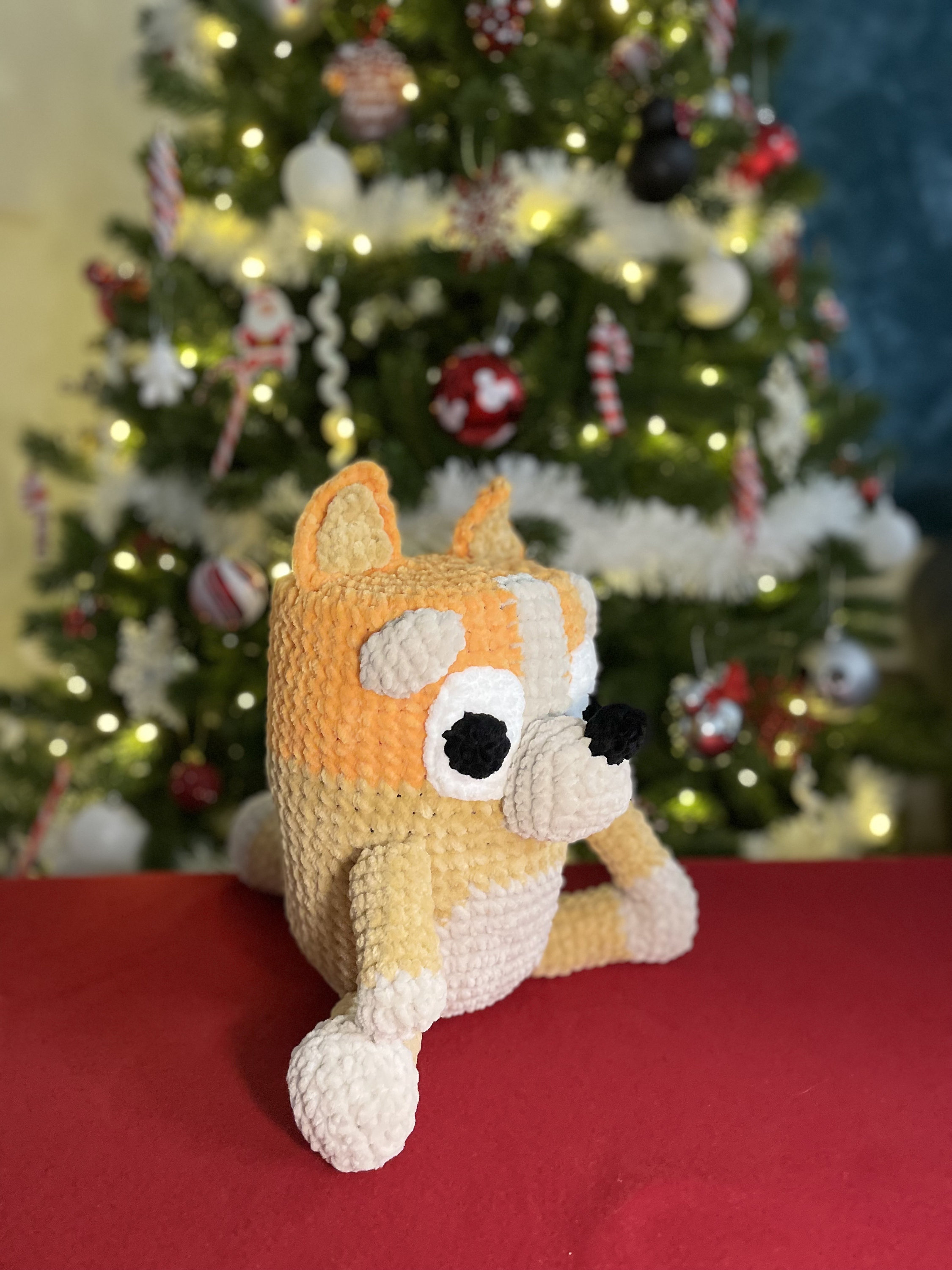 Crochet Bluey Teddy/bingo Teddy (to Order) - Etsy