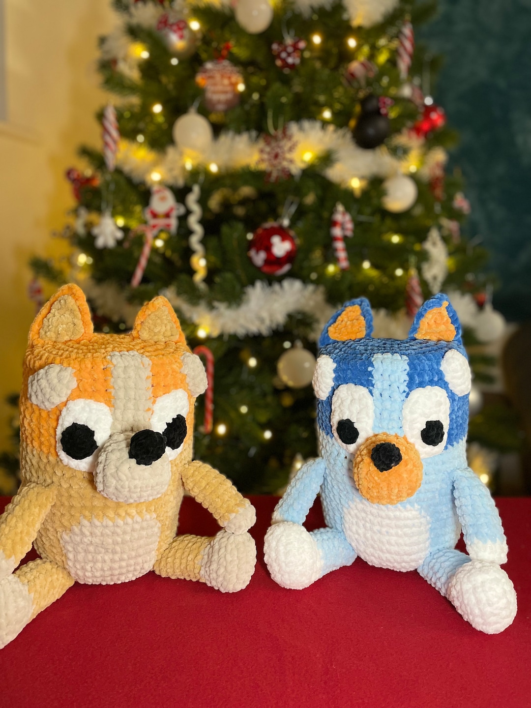 Handmade Crochet Bluey/bingo Toy (pre-made) - Etsy