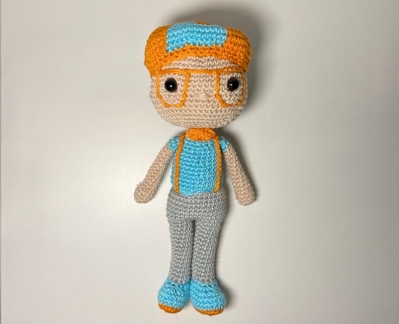 Crochet Blippi & Crochet Meekah Dolls - Etsy