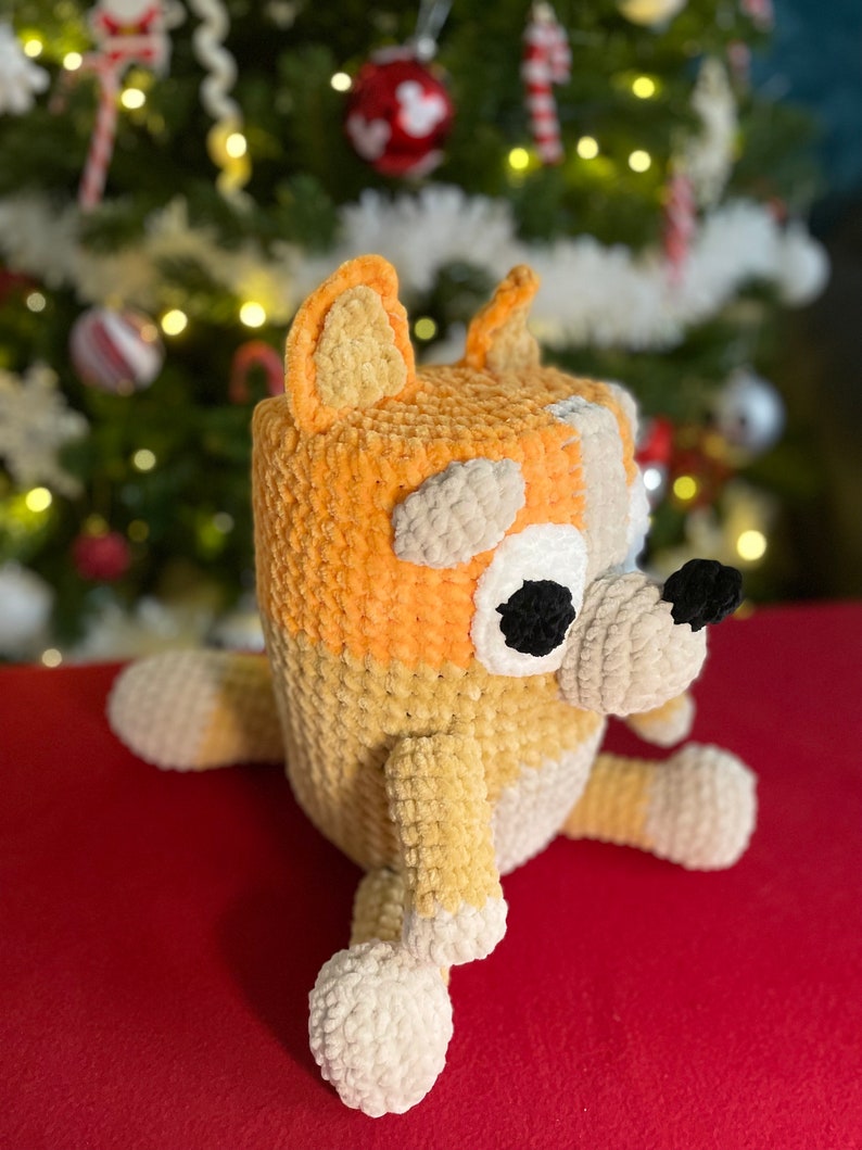 Crochet Bluey Teddy/bingo Teddy (to Order) - Etsy