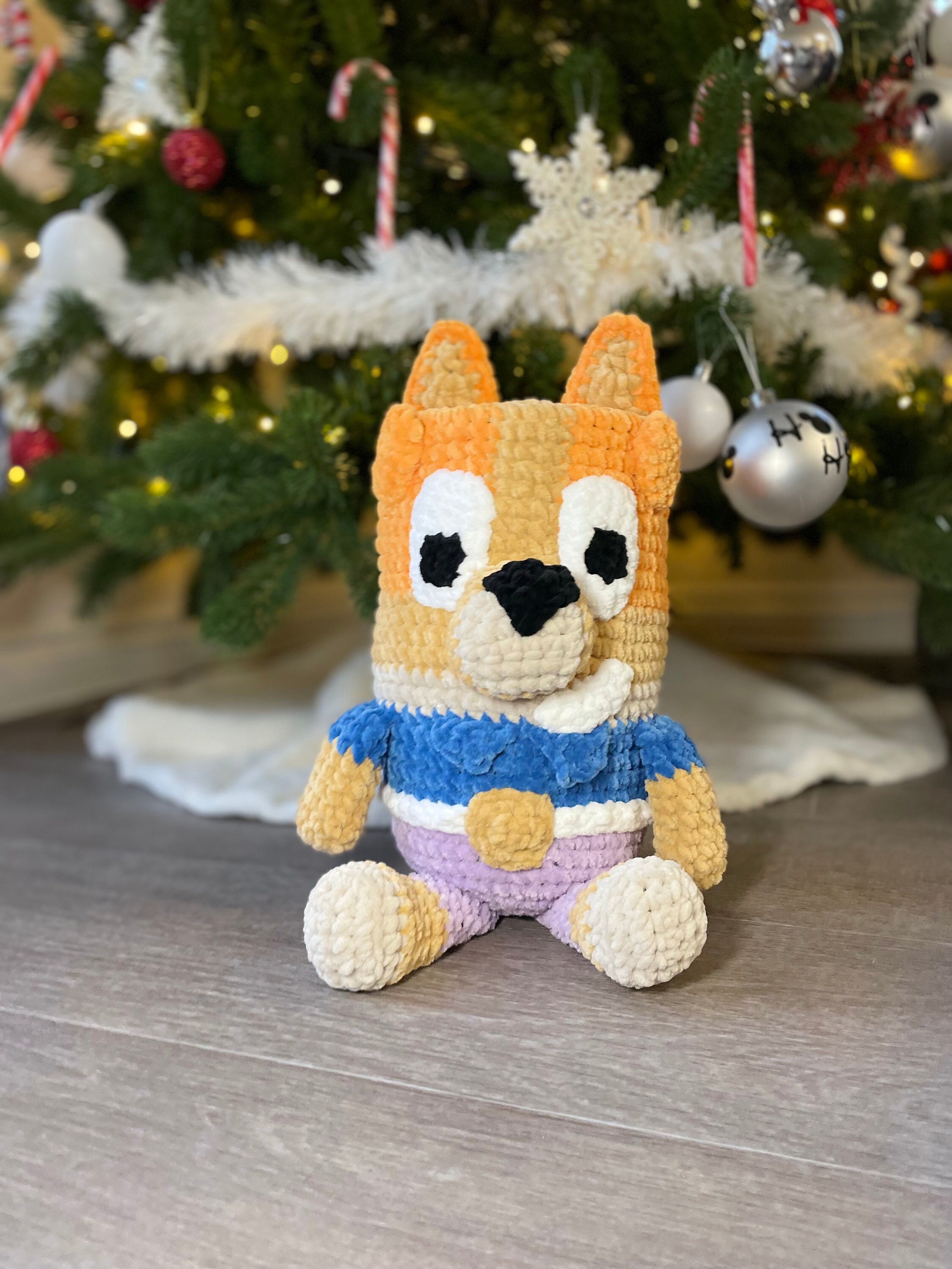 Crochet Bartlebee From Bluey Teddy - Etsy