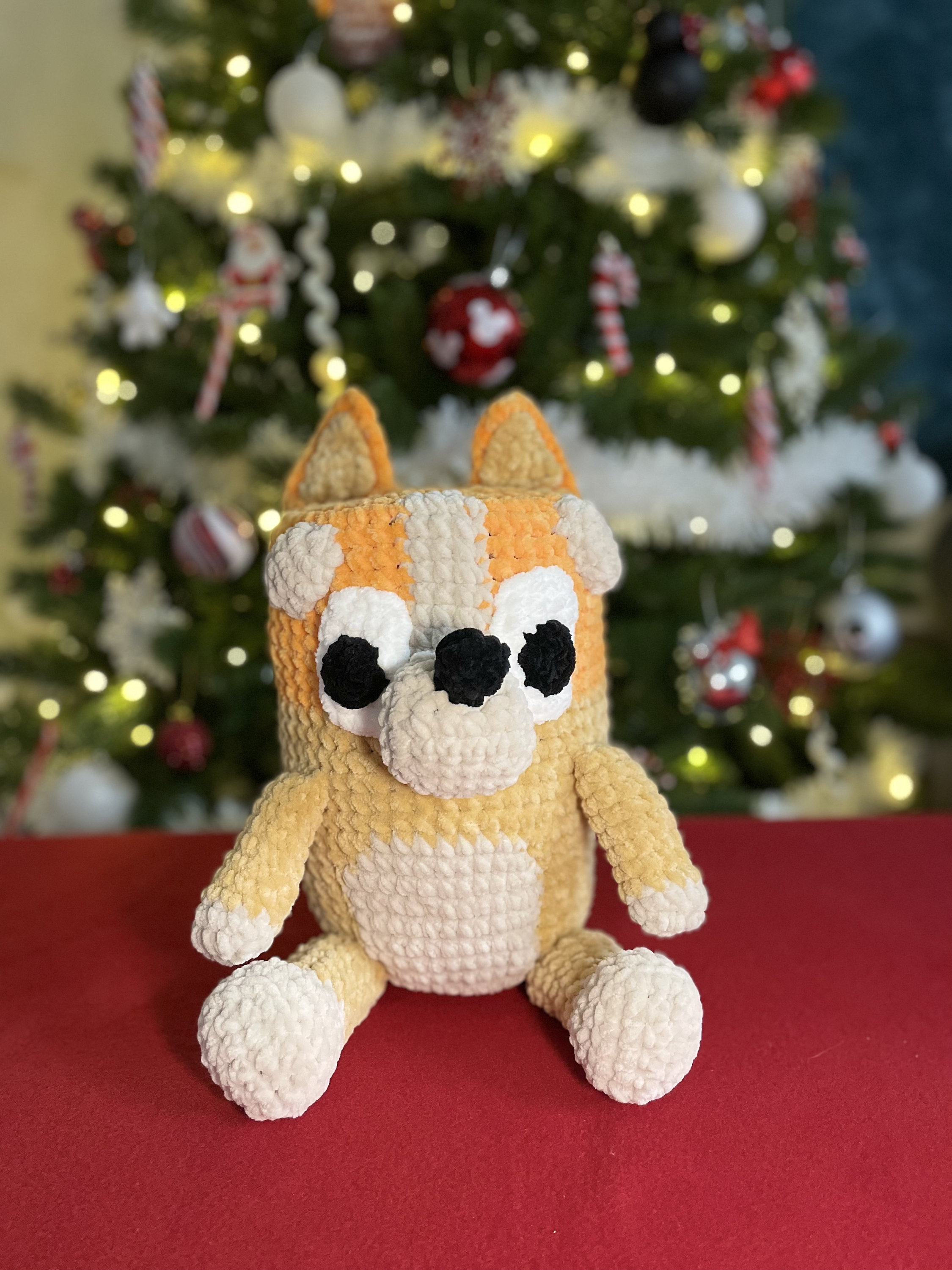 Crochet Bluey Teddy/bingo Teddy (to Order) - Etsy