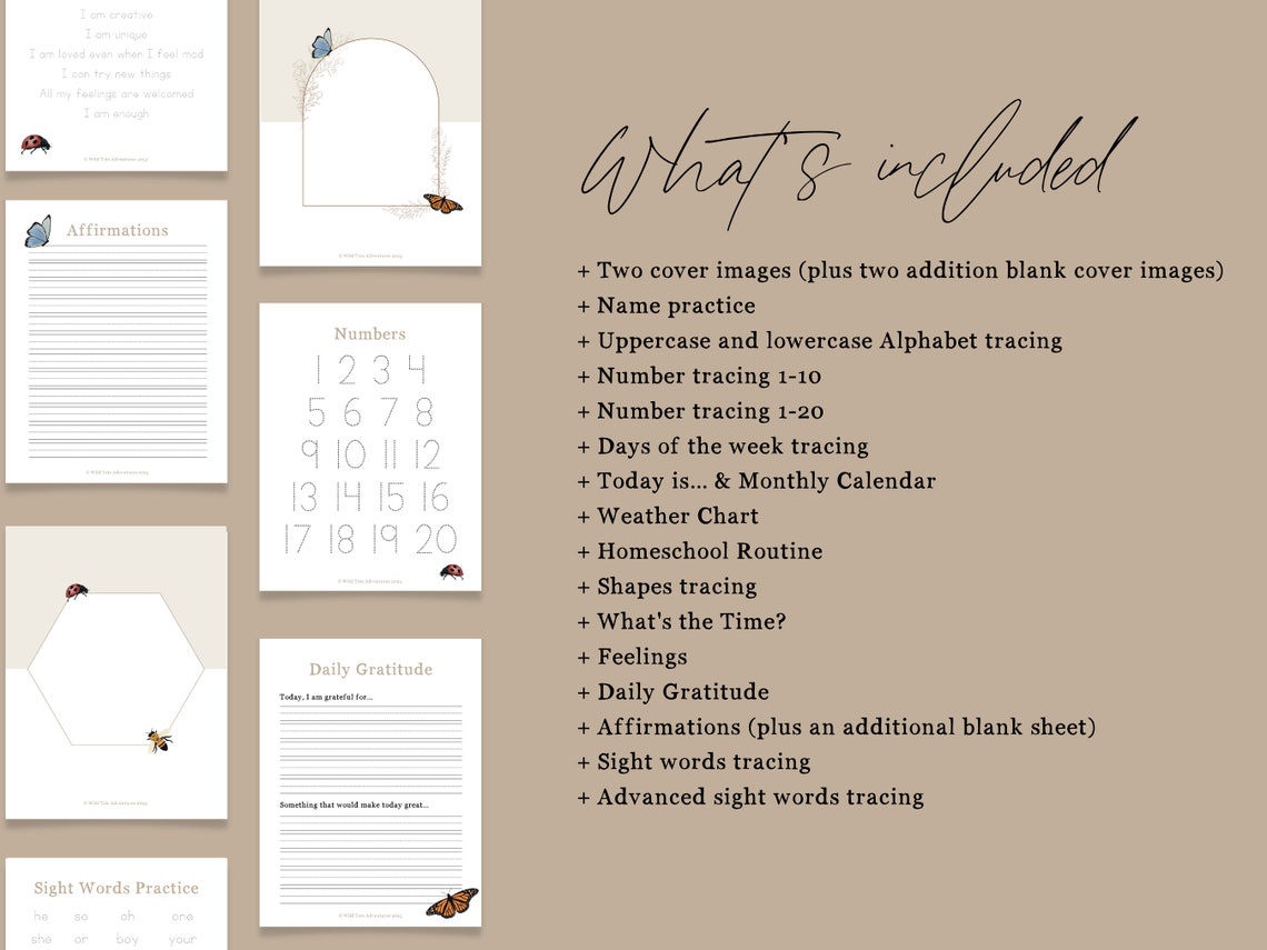 Morning Menu Homeschool Morning Basket Printables - Etsy