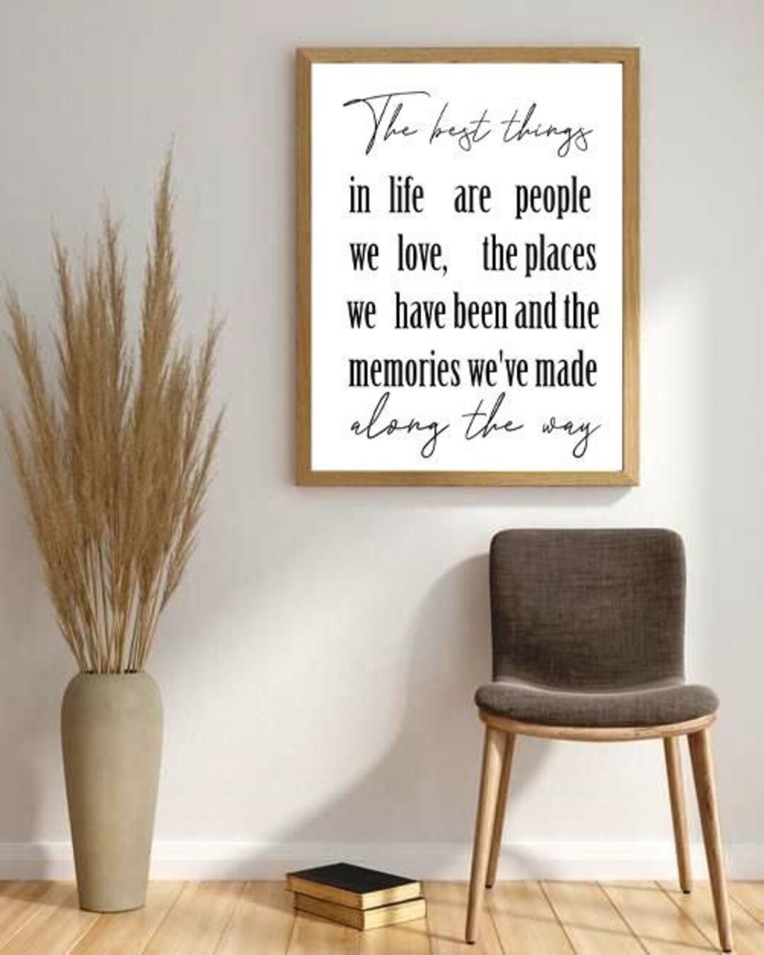 The Best Things in Life, Printable Wall Art, Gift for Family Positive ...