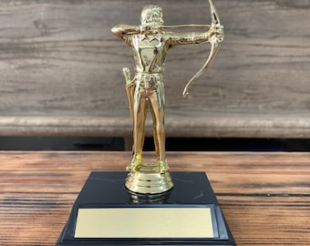 Archery Trophy Award Personalised Trophy Archery Champion Star Trophy 8 ...