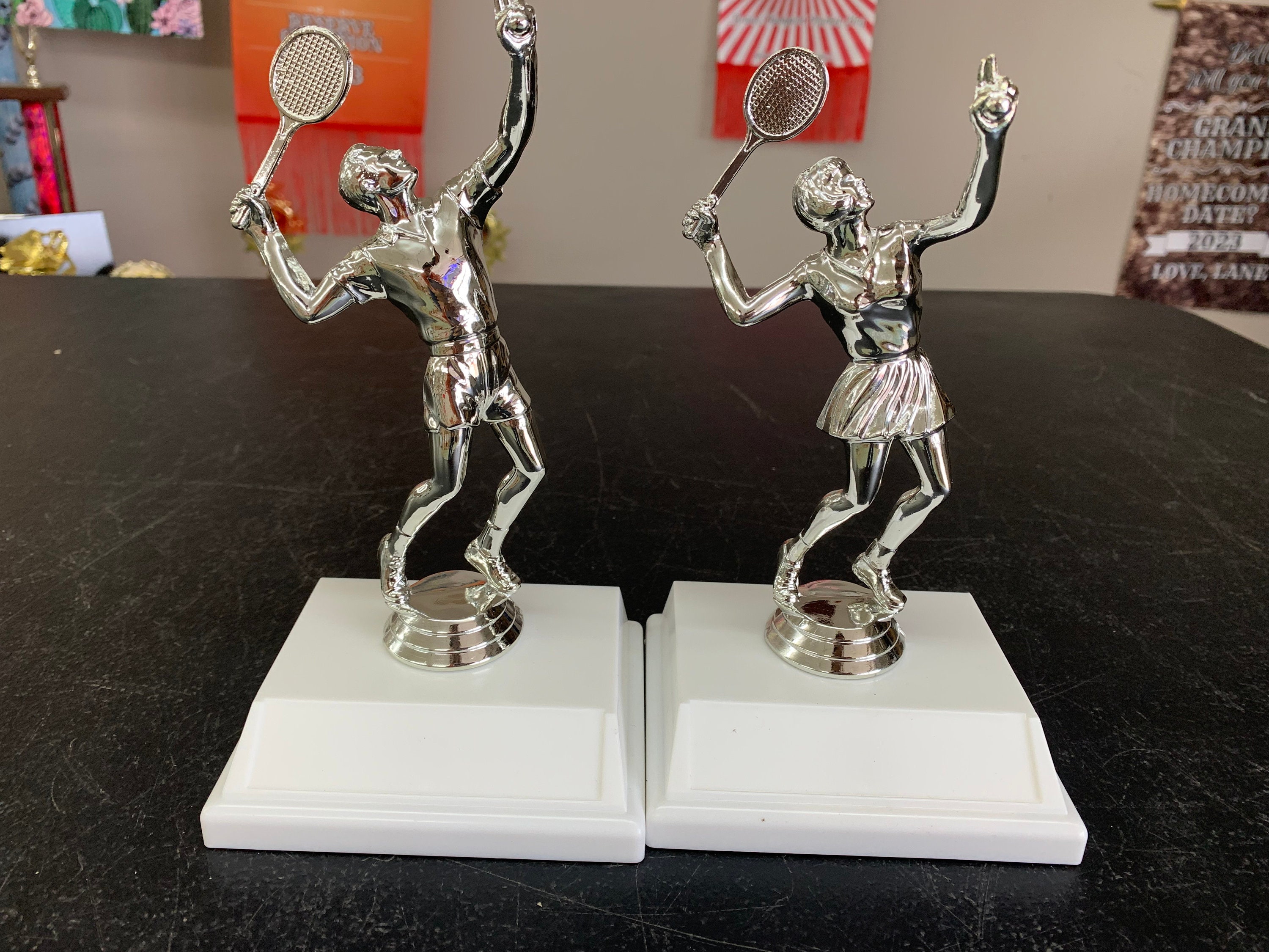 Tennis Figurine Trophy Award - Etsy