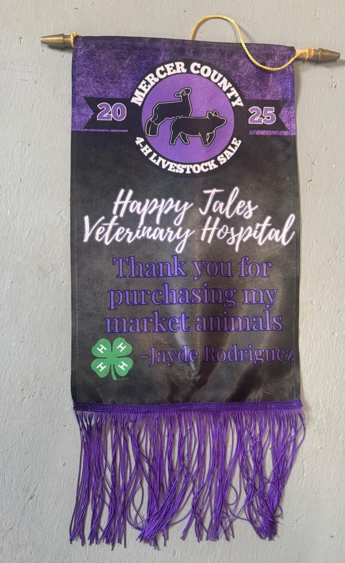 Custom Champion Livestock Banners, County Fair Banners, Prom Banners ...