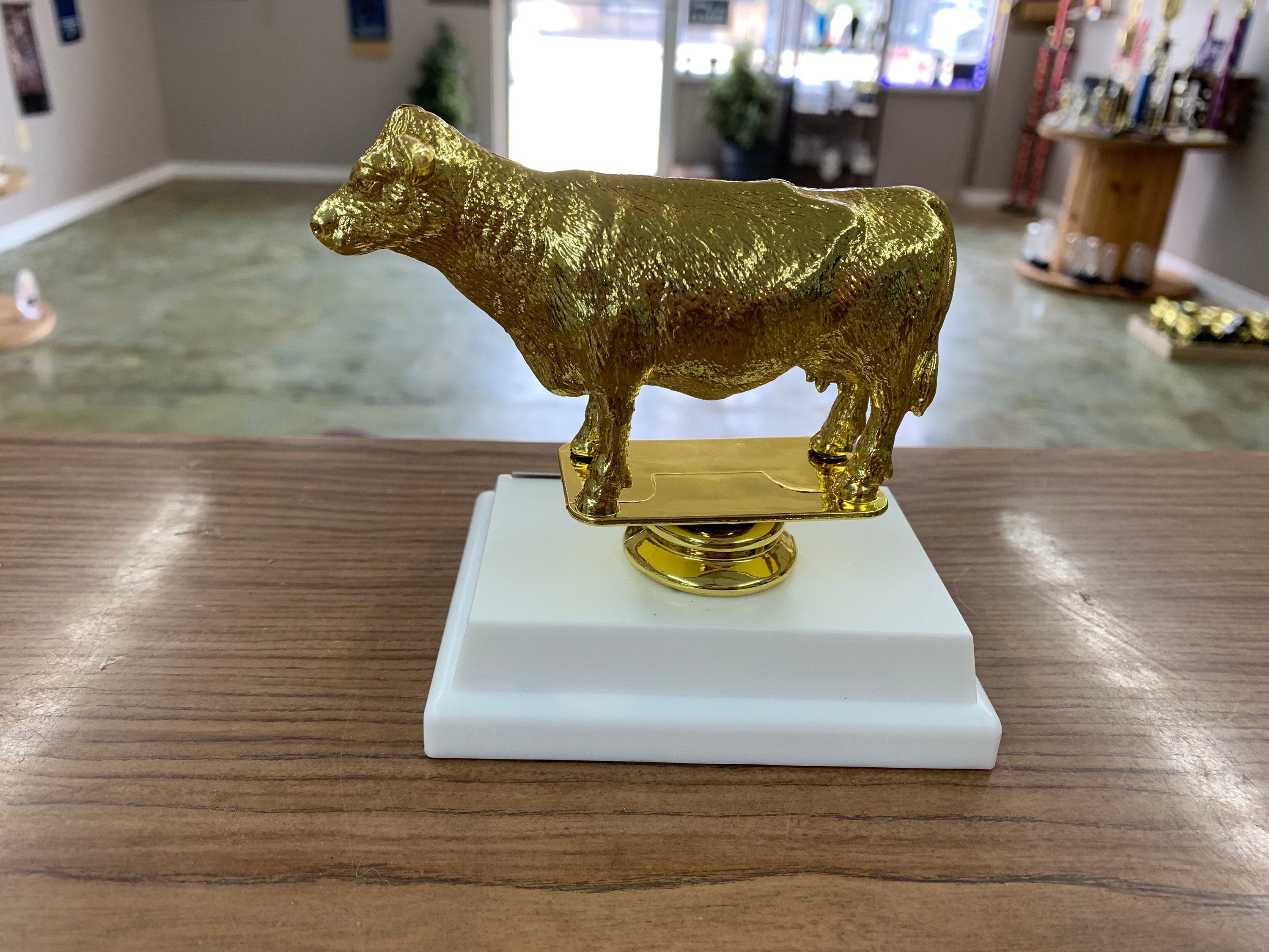 Cow Trophy - Etsy