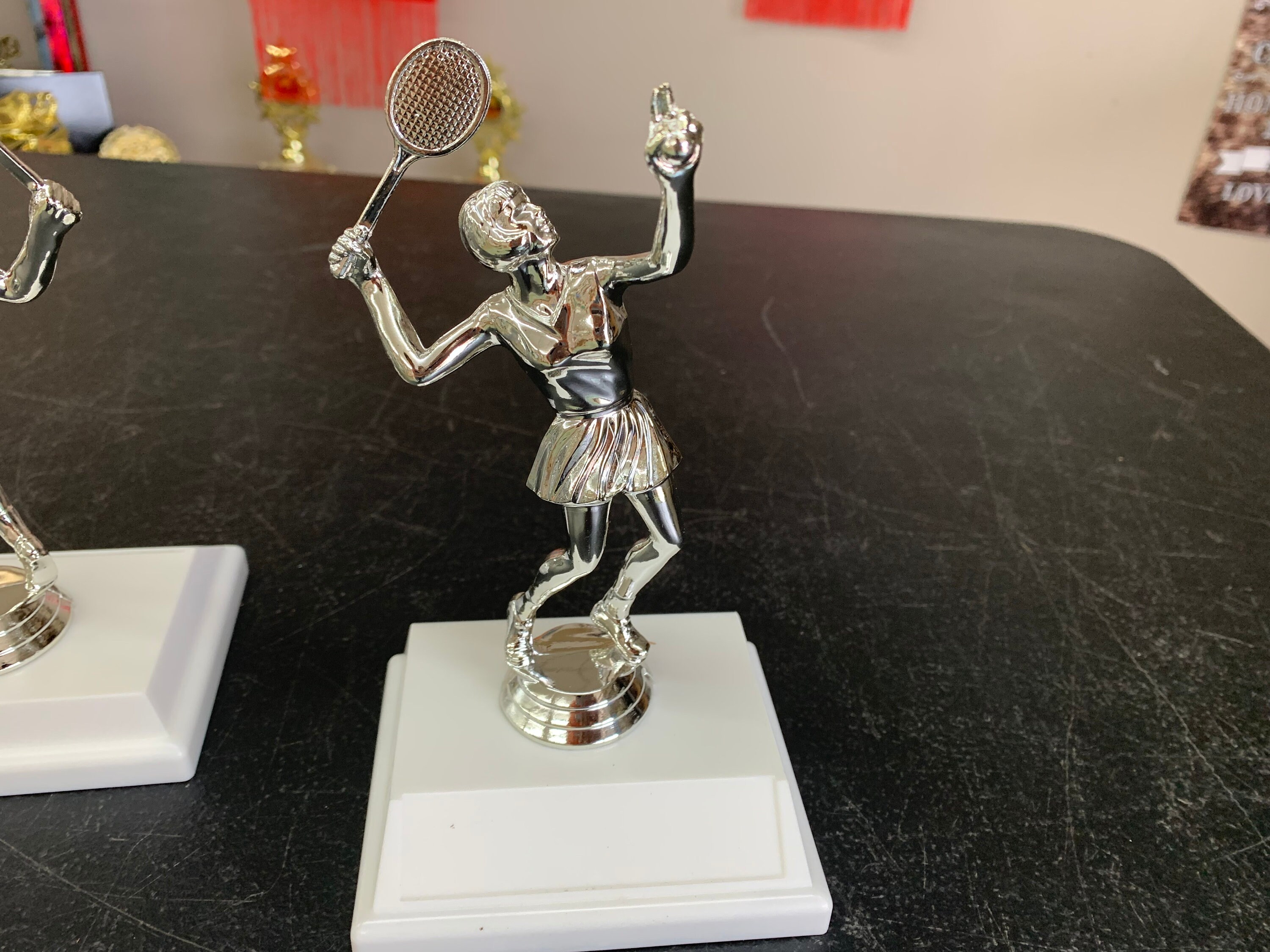 Tennis Figurine Trophy Award - Etsy