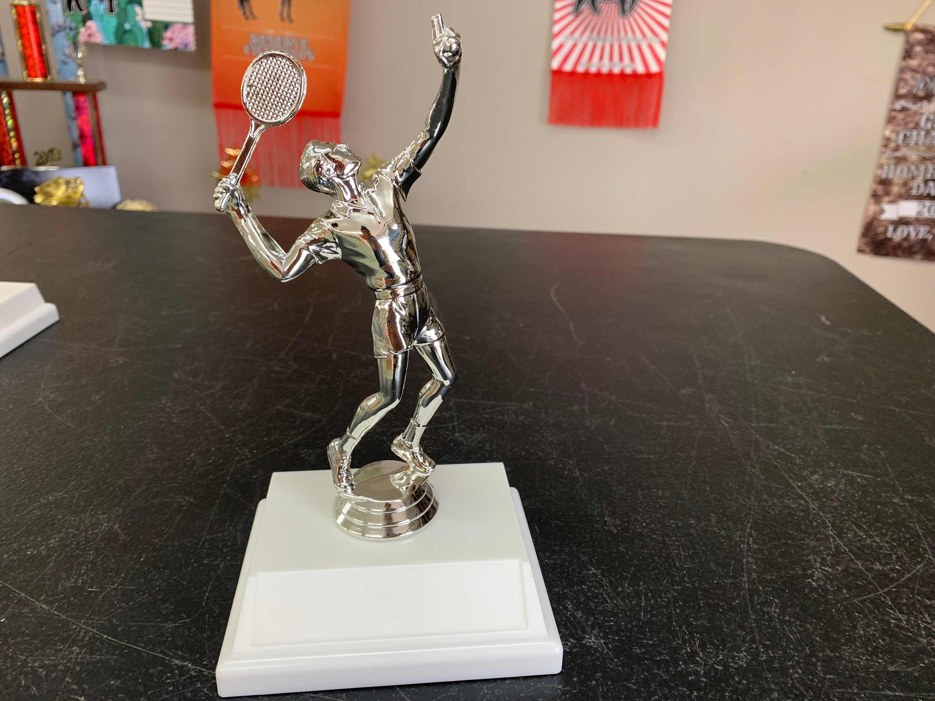 Tennis Figurine Trophy Award - Etsy