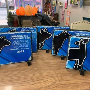 Stone Livestock Award, County Fair Award, Custom Livestock Award - Etsy