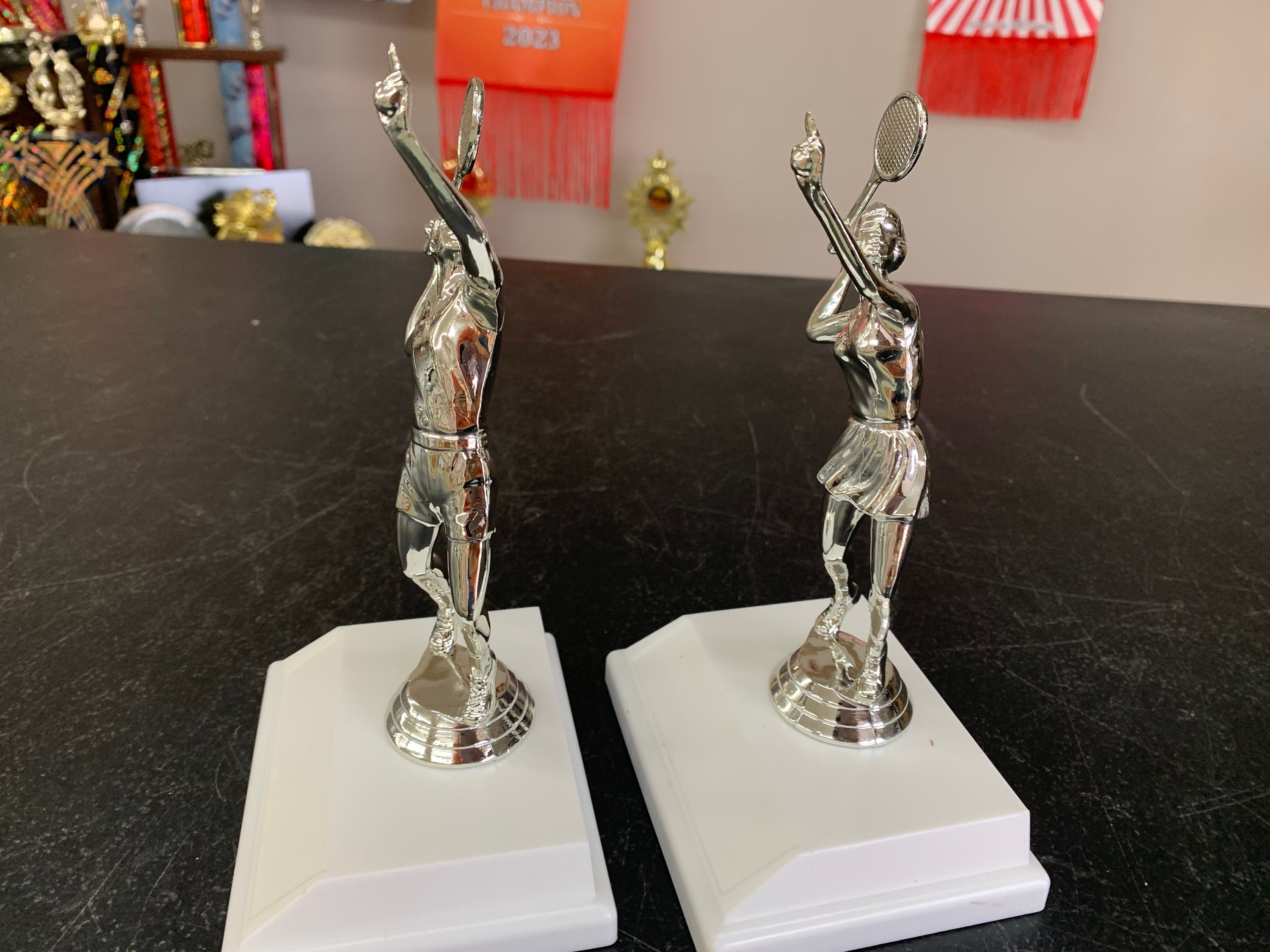 Tennis Figurine Trophy Award - Etsy