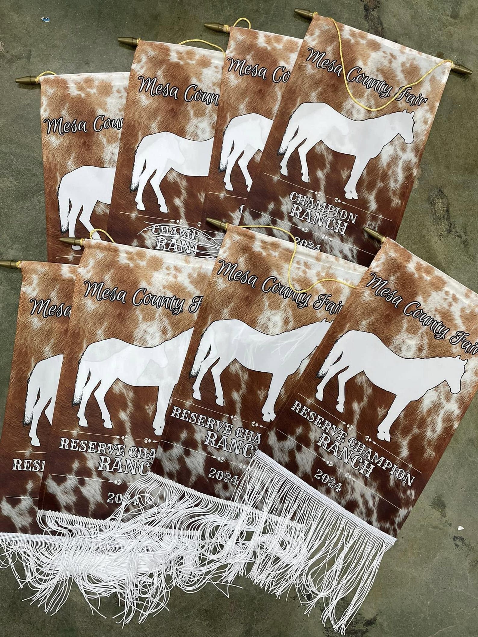 Equine Award, Horse Banner, Rodeo Banner, Horse Show Award, County Fair ...