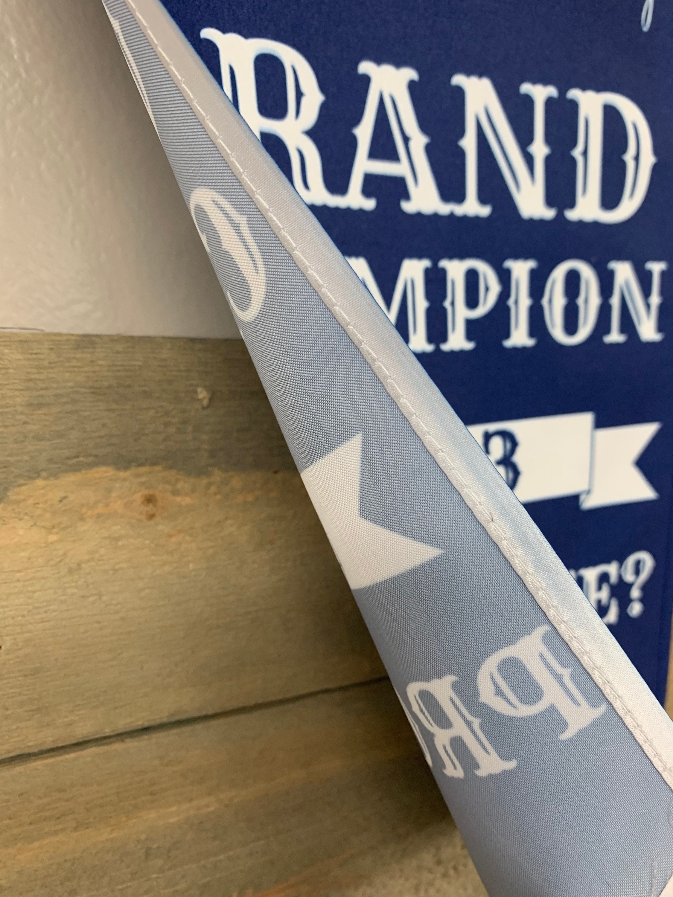 Grand Champion Prom Date Banner - Etsy