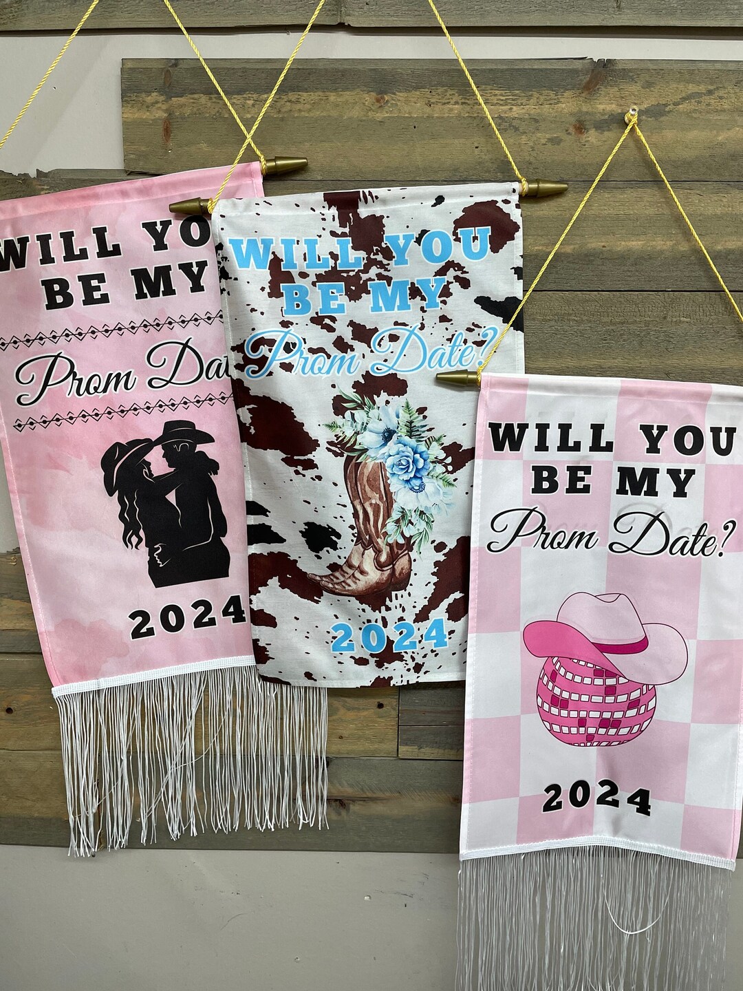 Western Themed Prom Spring Formal Dance Banners - Etsy