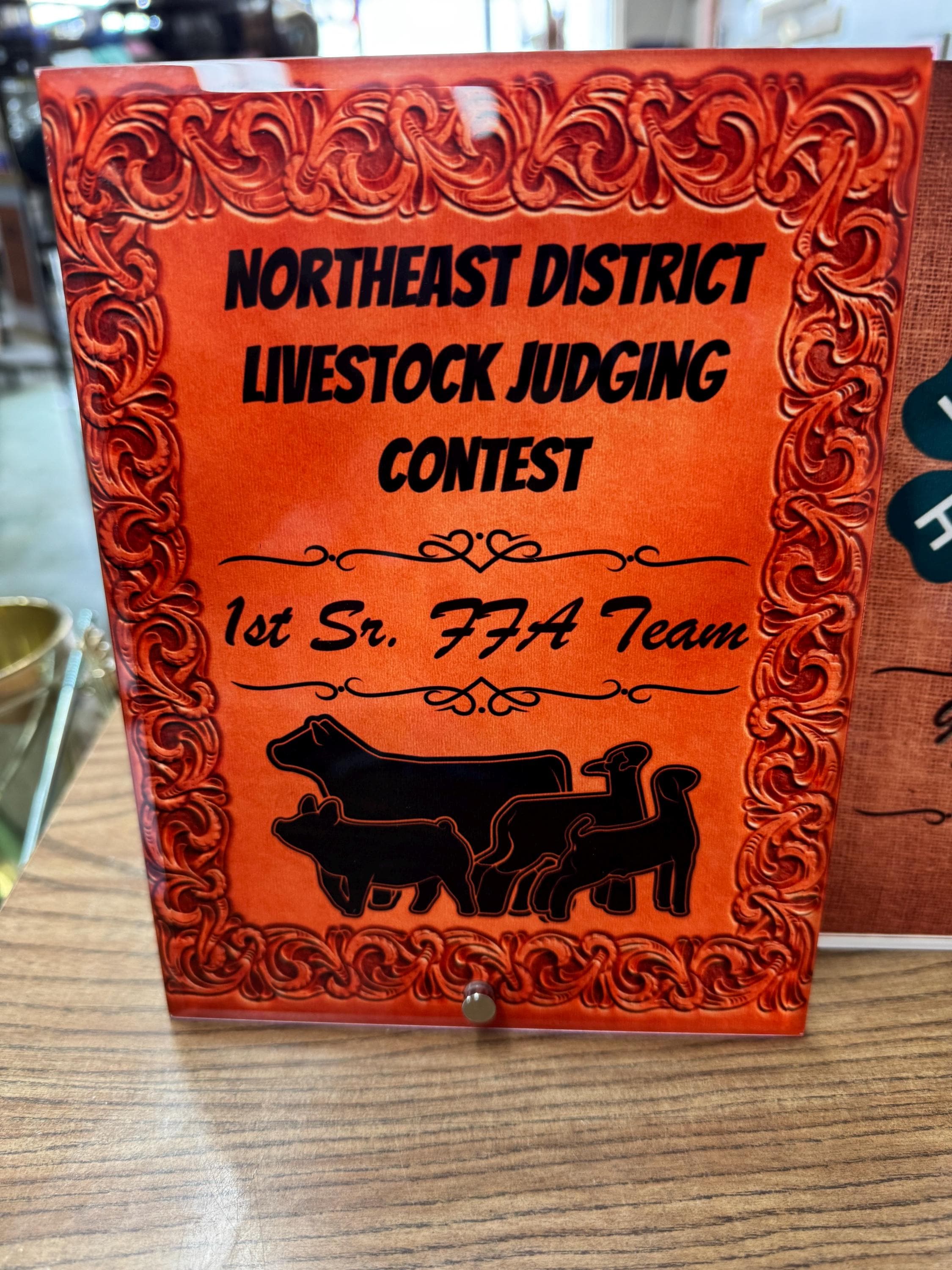 Custom Glass County Fair Awards, Livestock Show Awards, Rodeo Awards ...