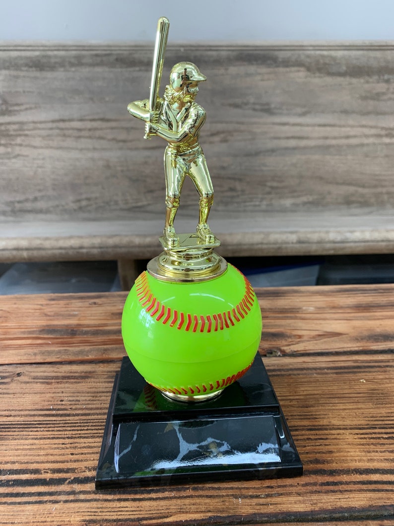 Softball Trophy - Etsy