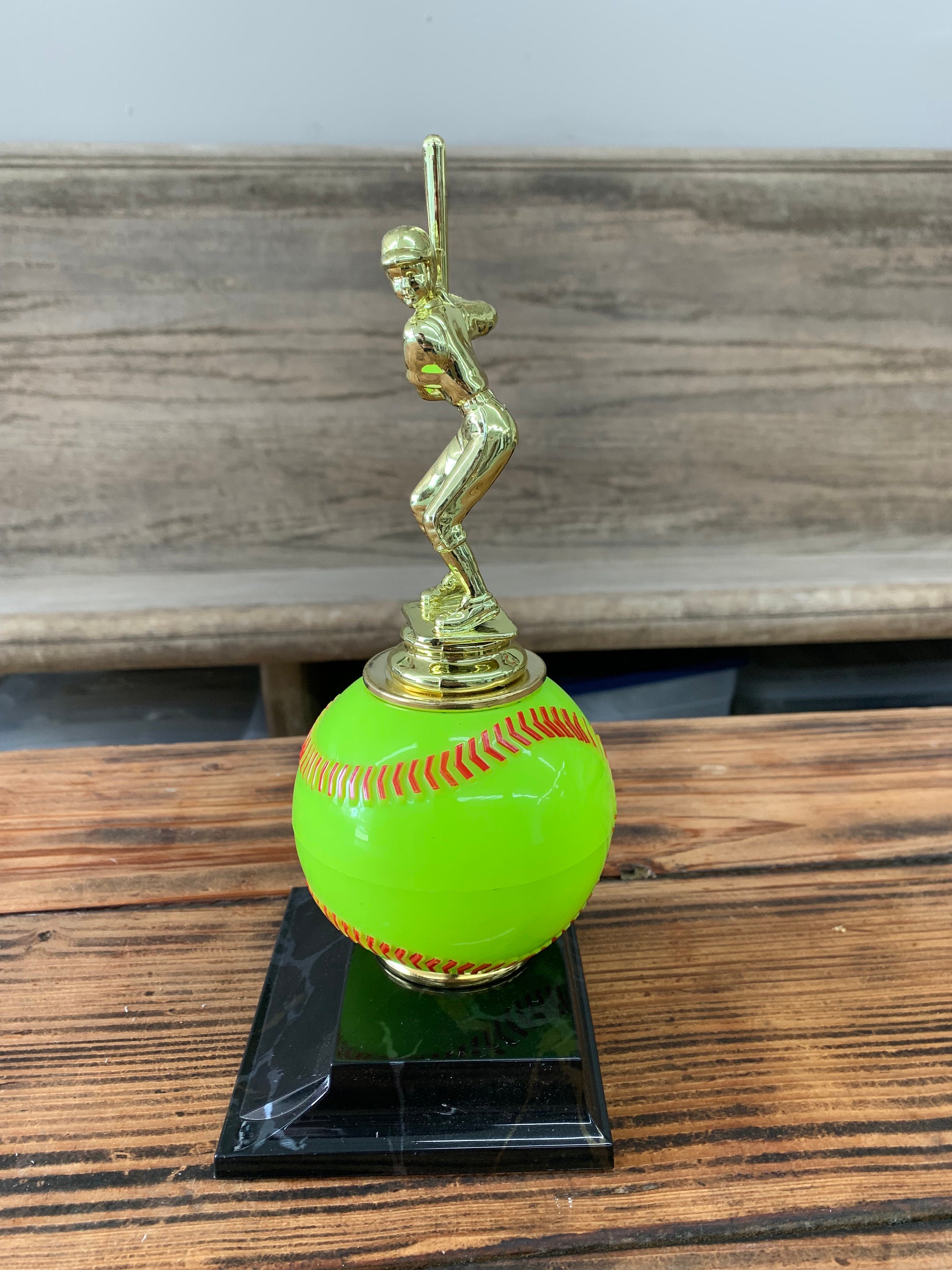 Softball Trophy - Etsy