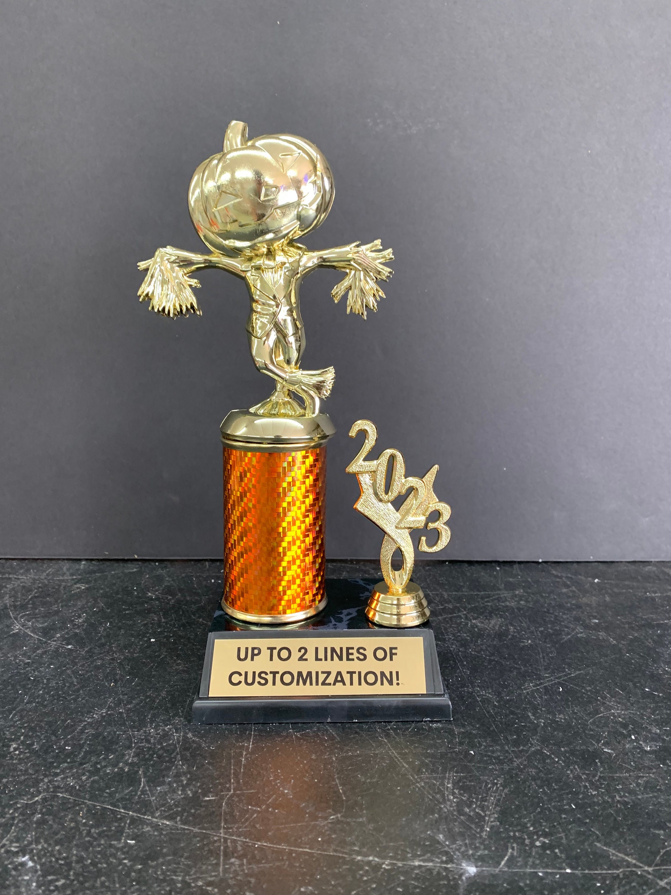 Scarecrow Fall Fest Halloween Trophy - Etsy