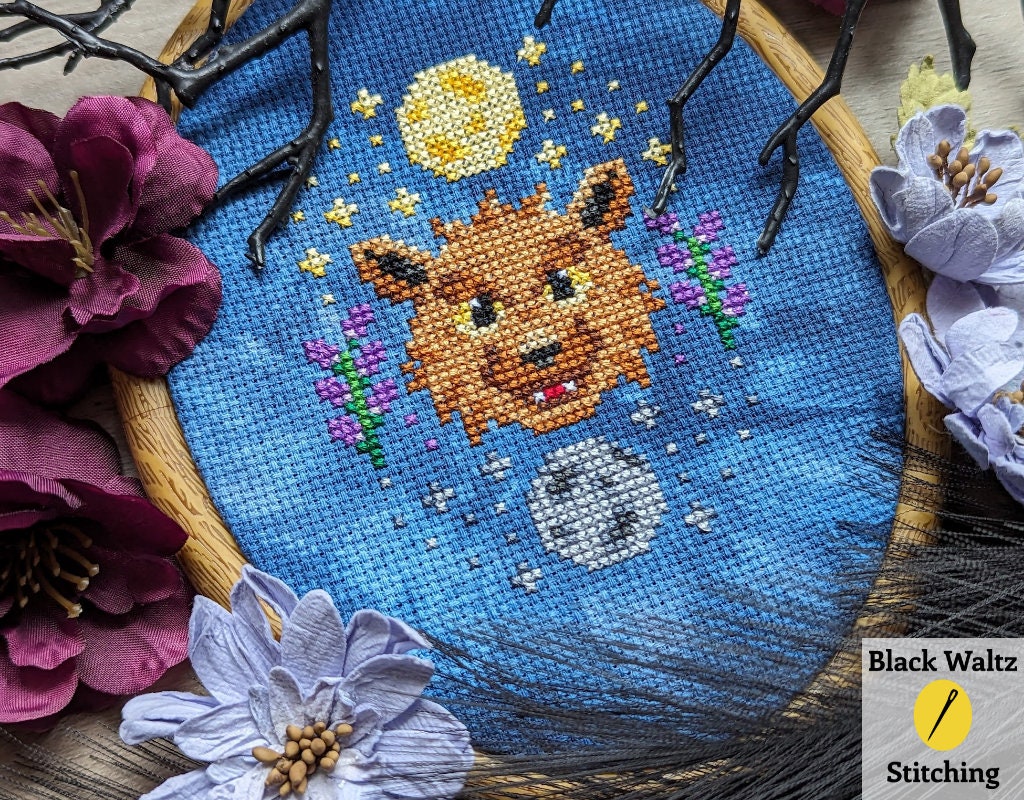 Werewolf Cross Stitch Pattern Instant Download PDF Fantasy - Etsy