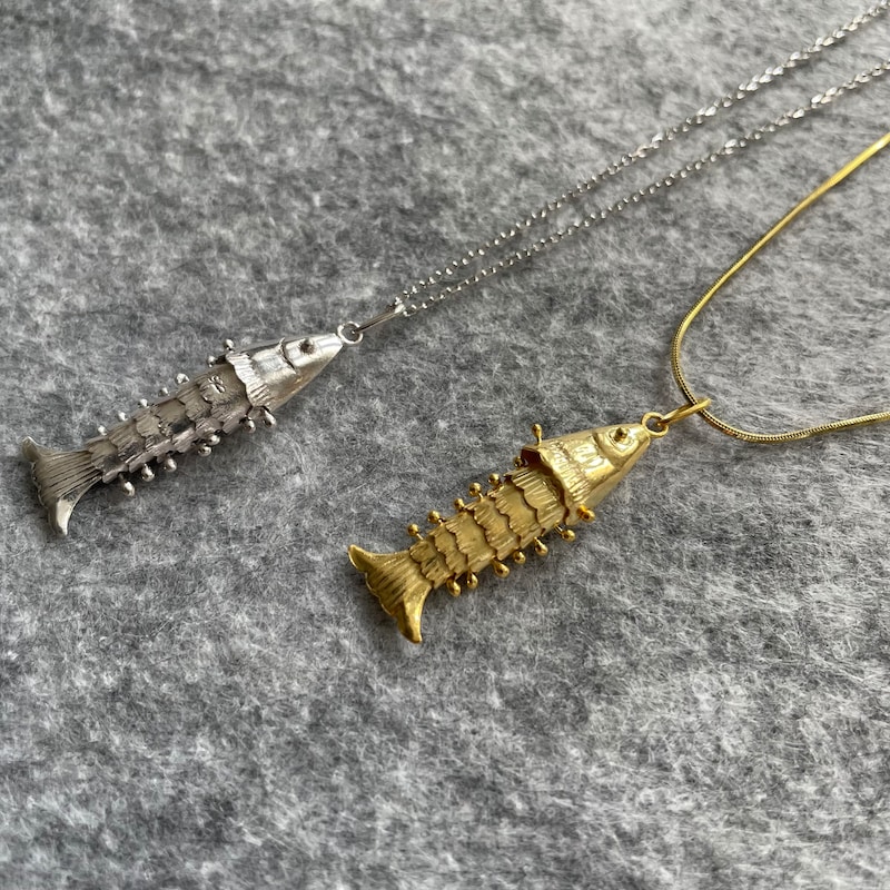Fish Necklace - Etsy