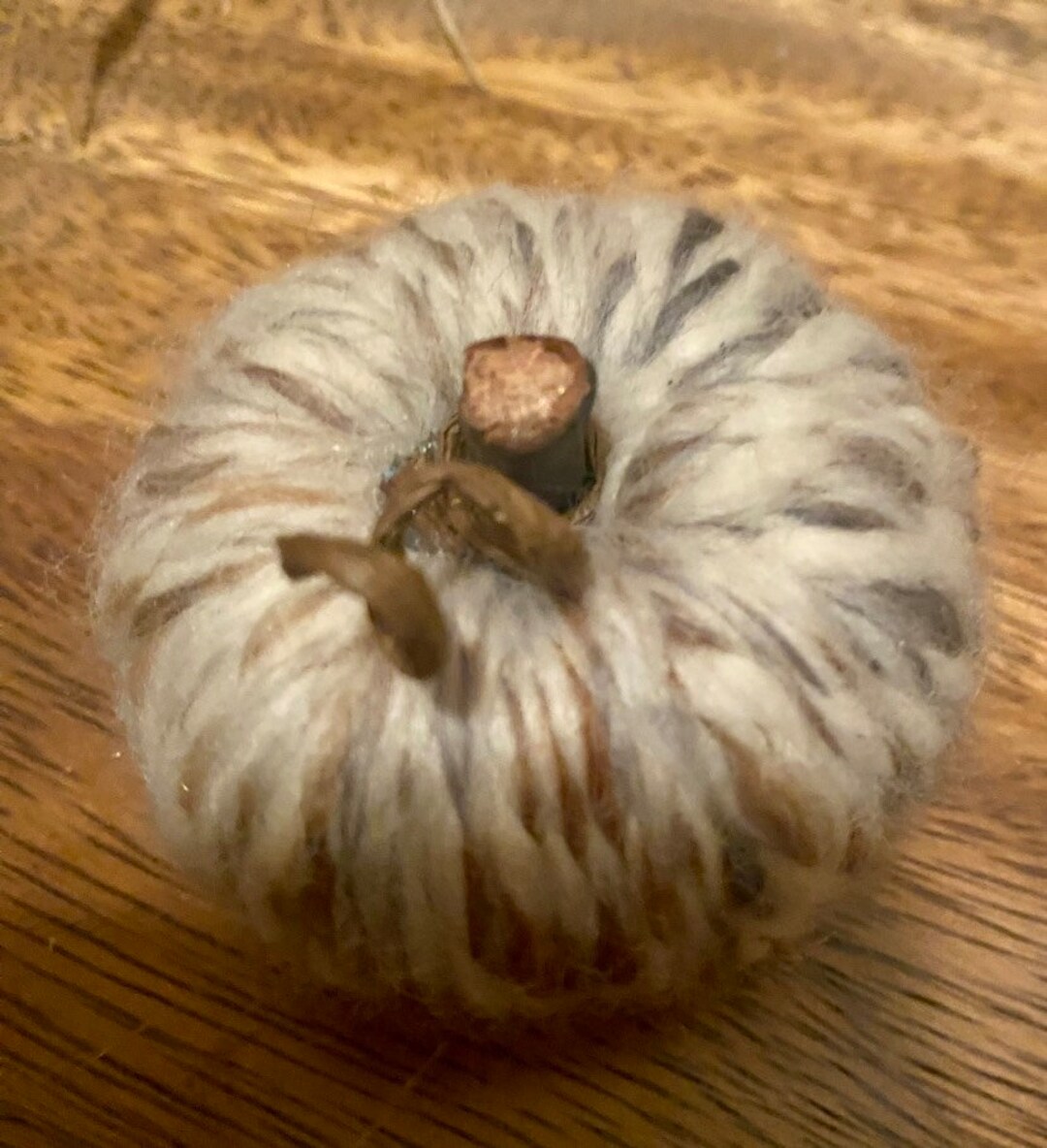 Homemade Yarn Wrapped Pumpkins for A Great Cause - Etsy