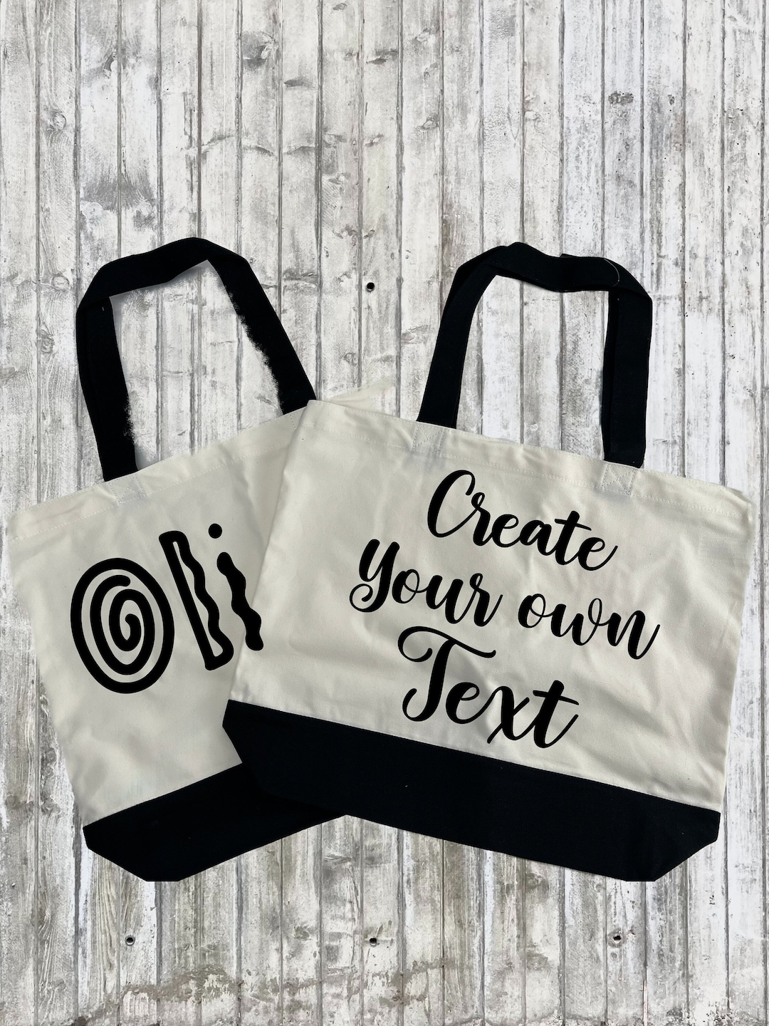 Custom Heavy Duty Tote Bag Logo Tote Bag Personalized Tote - Etsy
