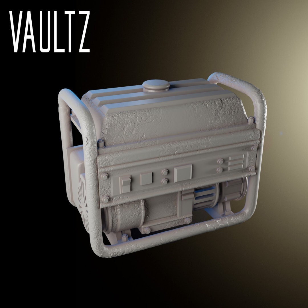 Energy Generator | Props | Vaultz Miniatures | 3D Printed - Etsy