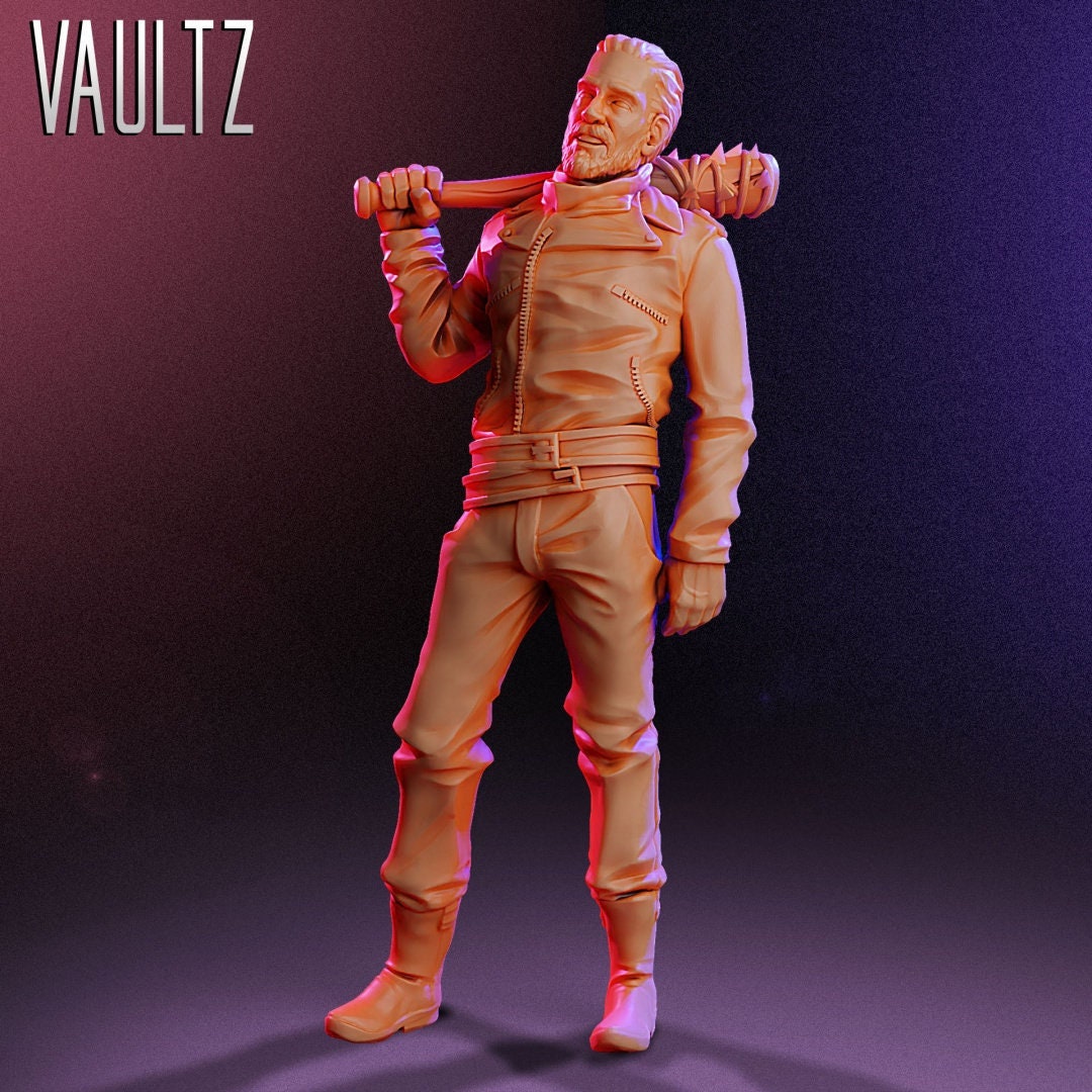 Negan | TWD | Survivors | Vaultz Miniatures | 3D Printed Miniature - Etsy