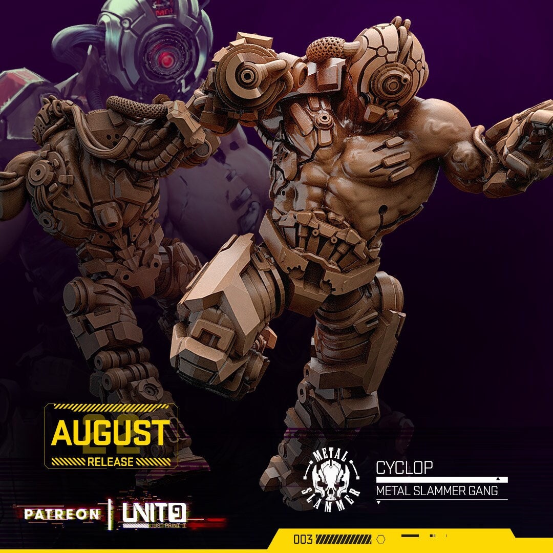 Cyclop Metal Slammer Gang Member Metal Slammers HUMAN INTERFACE the ...