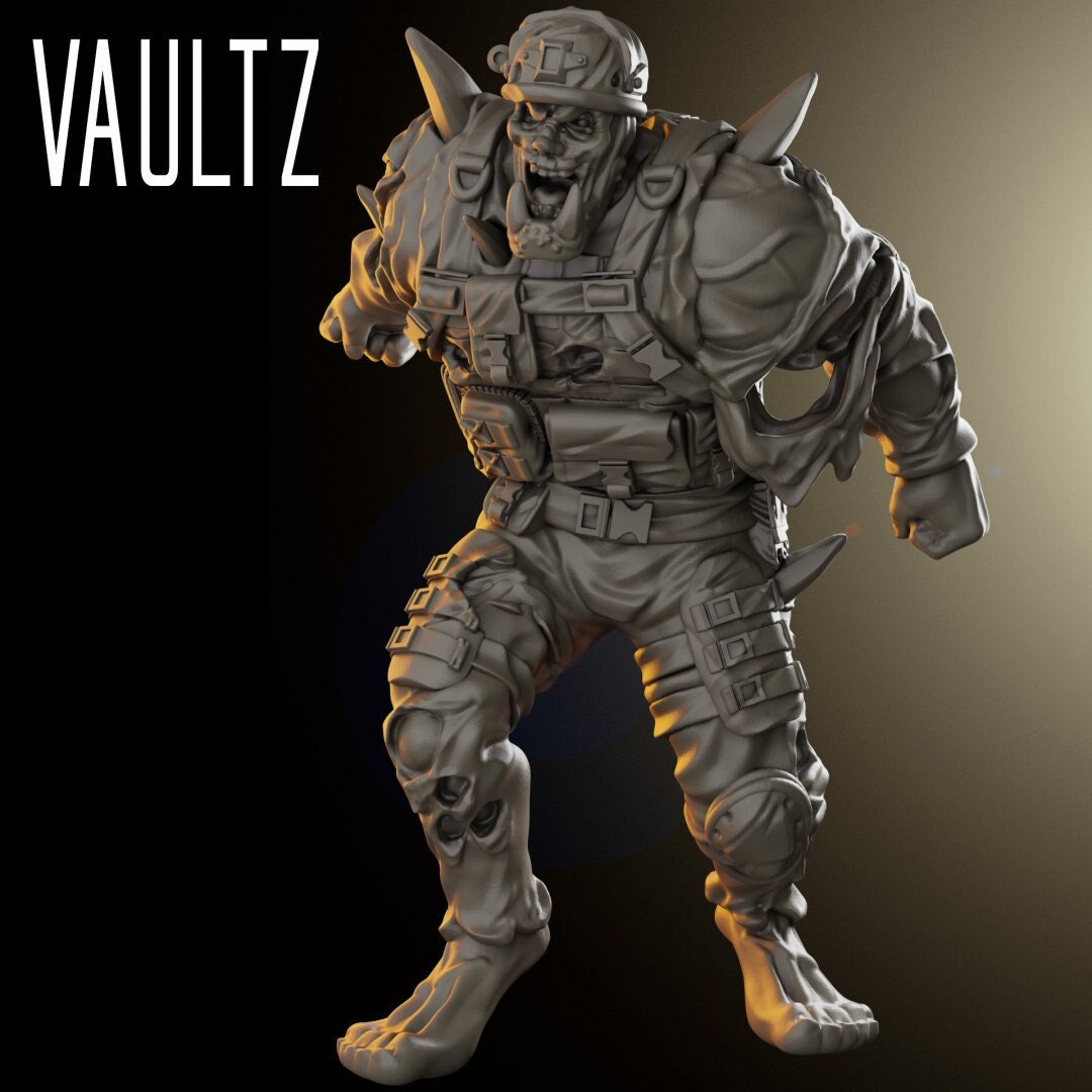 Soldier Abomination | Zombies / Abomination | Vaultz Miniatures | 3D ...