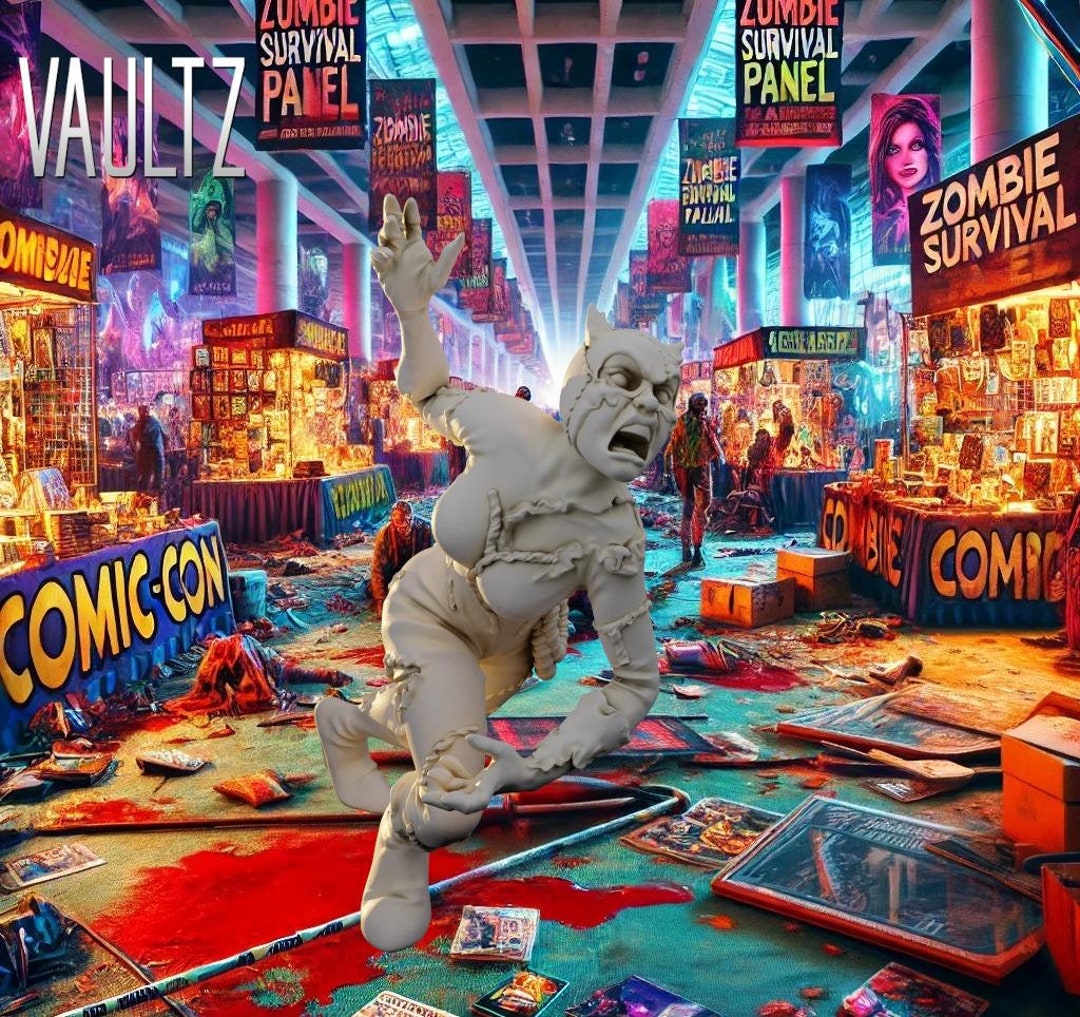 Dark Cat Zombie | Cosplay | Zombies / Abomination | Vaultz Miniatures ...