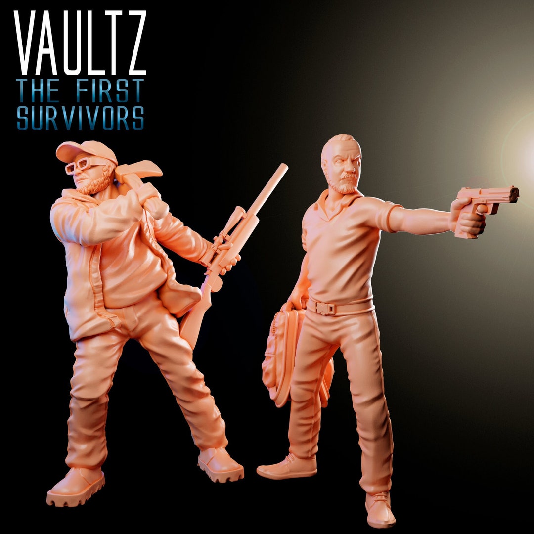 The First Survivors | Survivors | Vaultz Miniatures | 3D Printed - Etsy