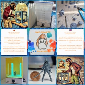 Eva – Revealed | 75 Mm Scale | Rebellious Burlesque Acrobat | 3D ...