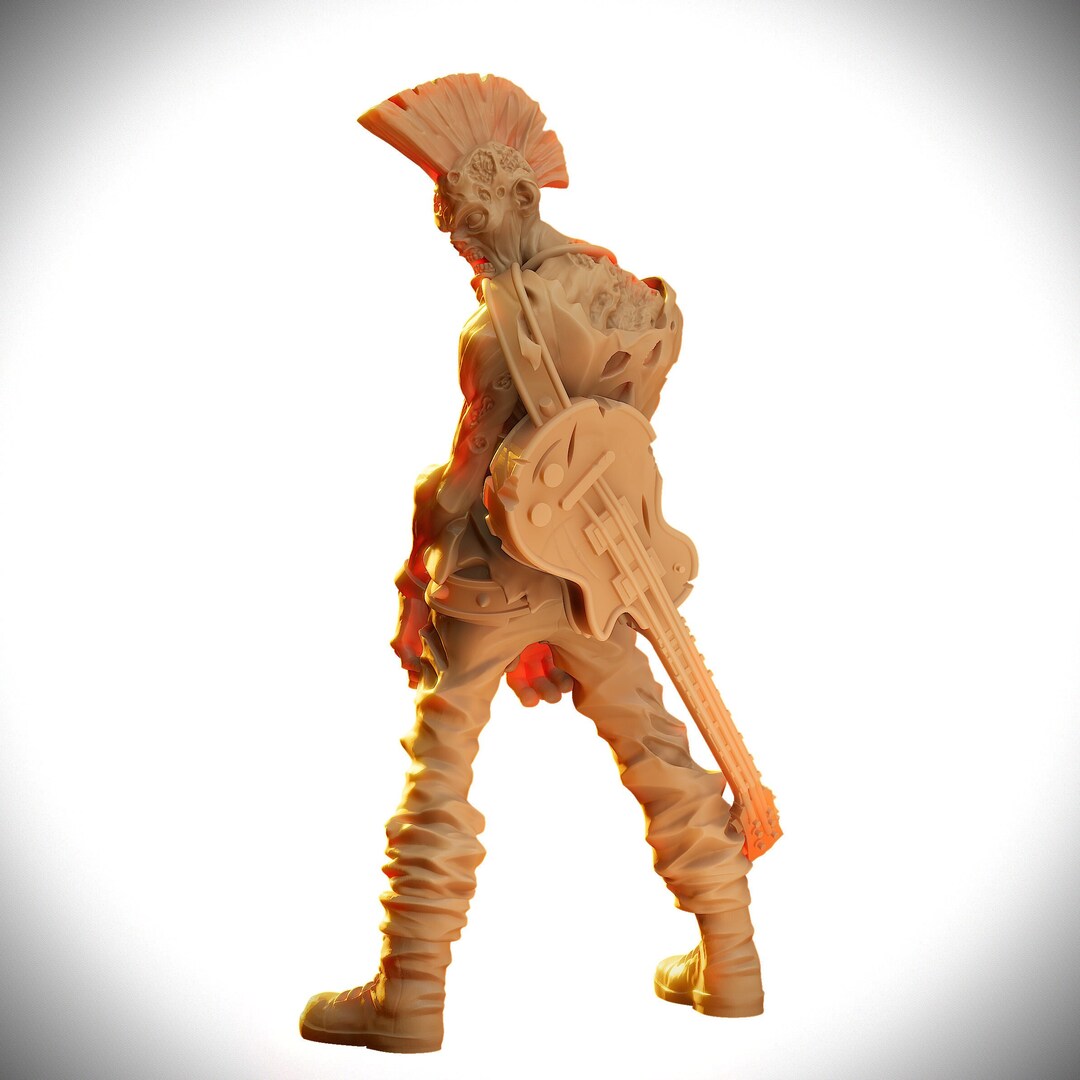 Zombie Punk | Zombies | Vaultz Miniatures | 3D Printed - Etsy
